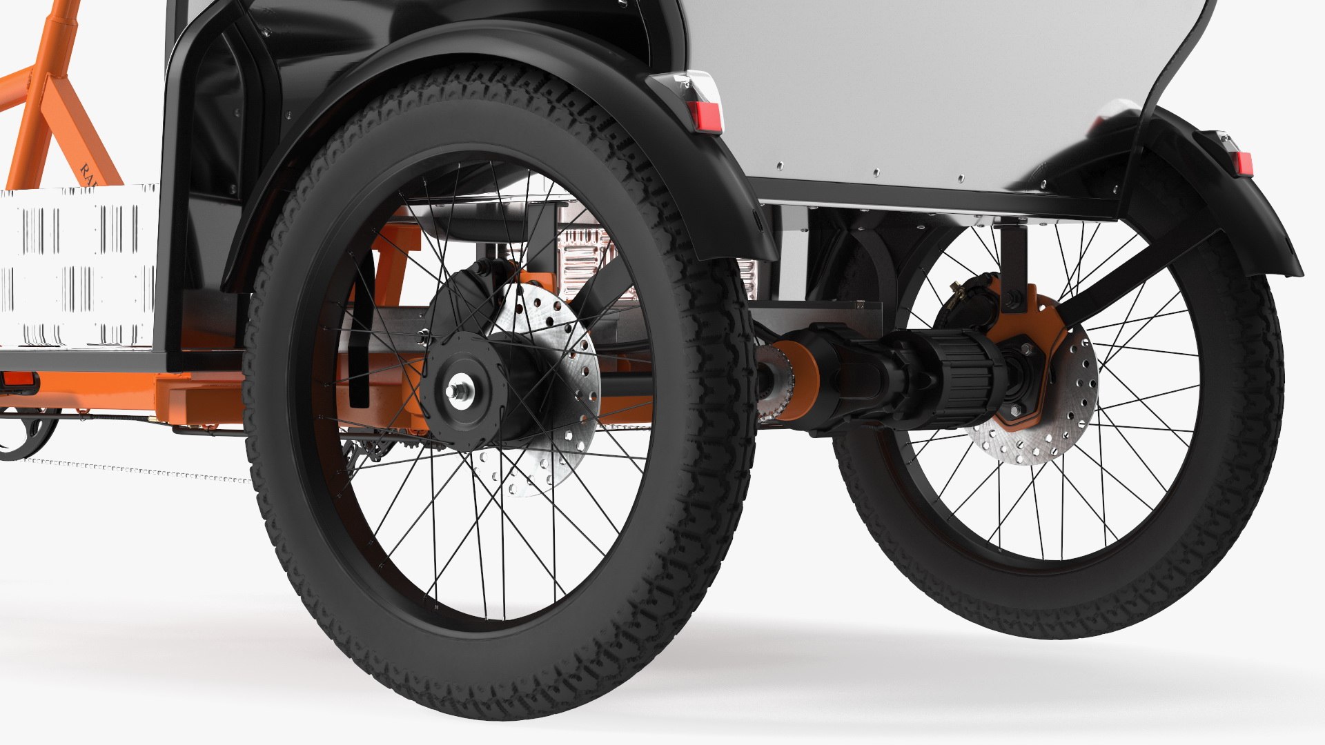 3D Rad Power Bike RadBurro With Passenger Seat Model - TurboSquid 1925409