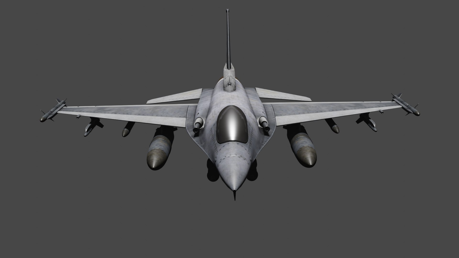 3D F-16 Flying Model - TurboSquid 2070768