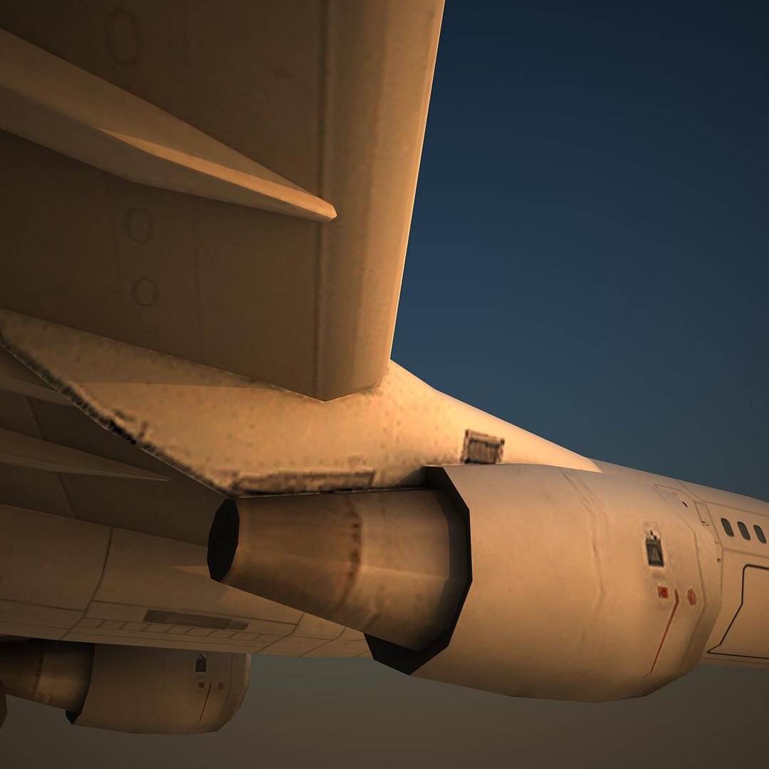 3d Model Boeing Basic
