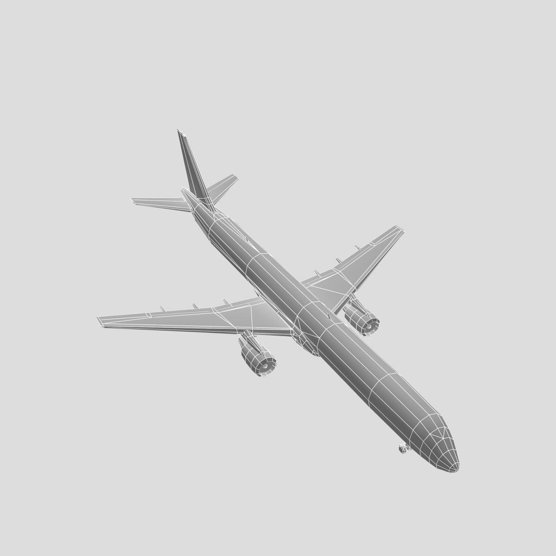 3d Model Boeing Basic
