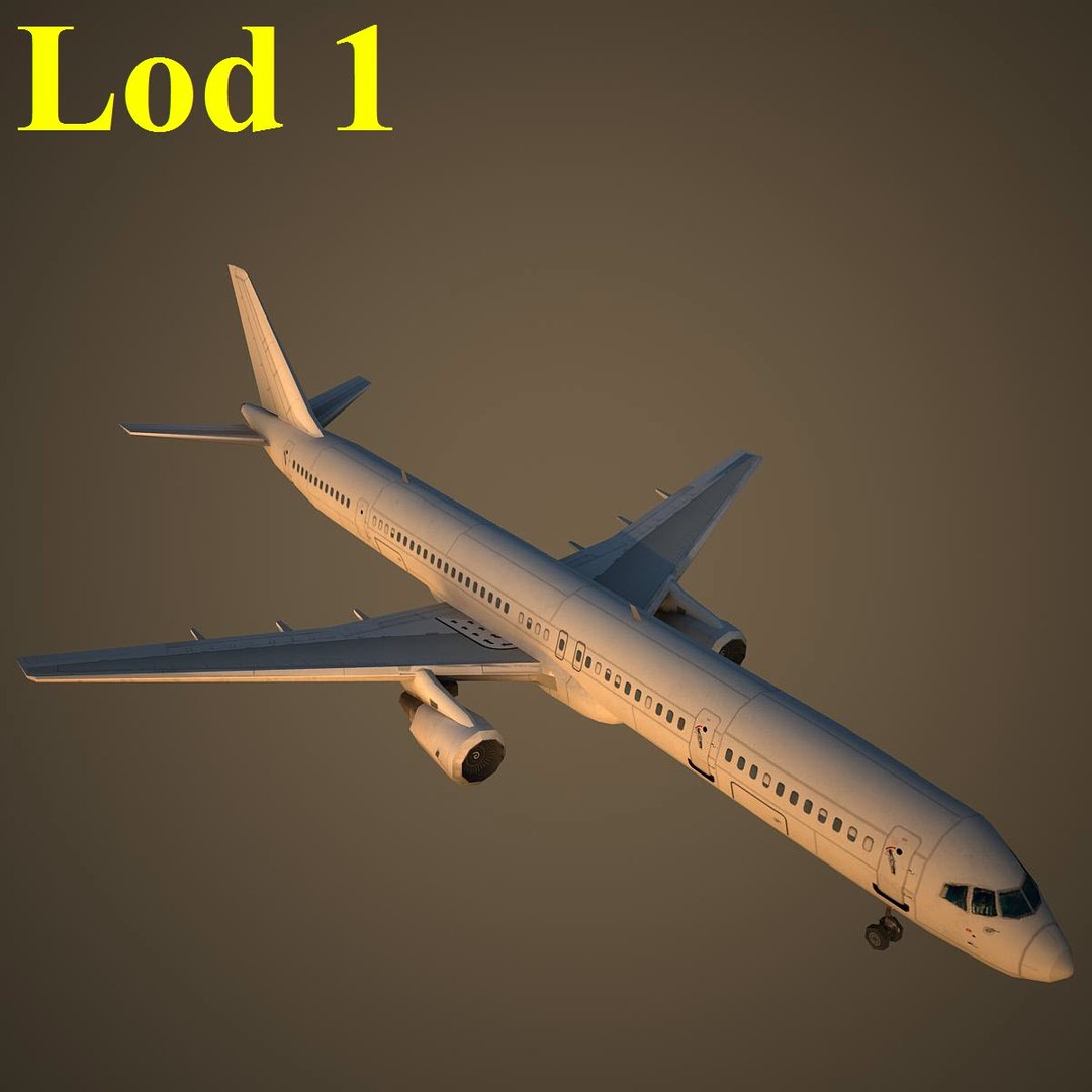 3d Model Boeing Basic