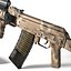 3d Ak Rifle Custom Assault Model