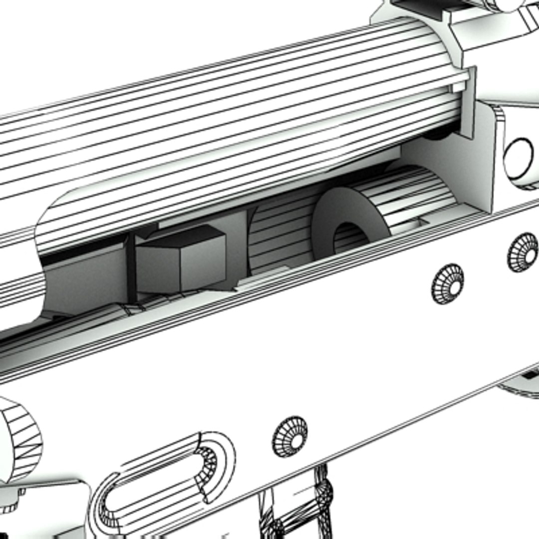 3d Ak Rifle Custom Assault Model