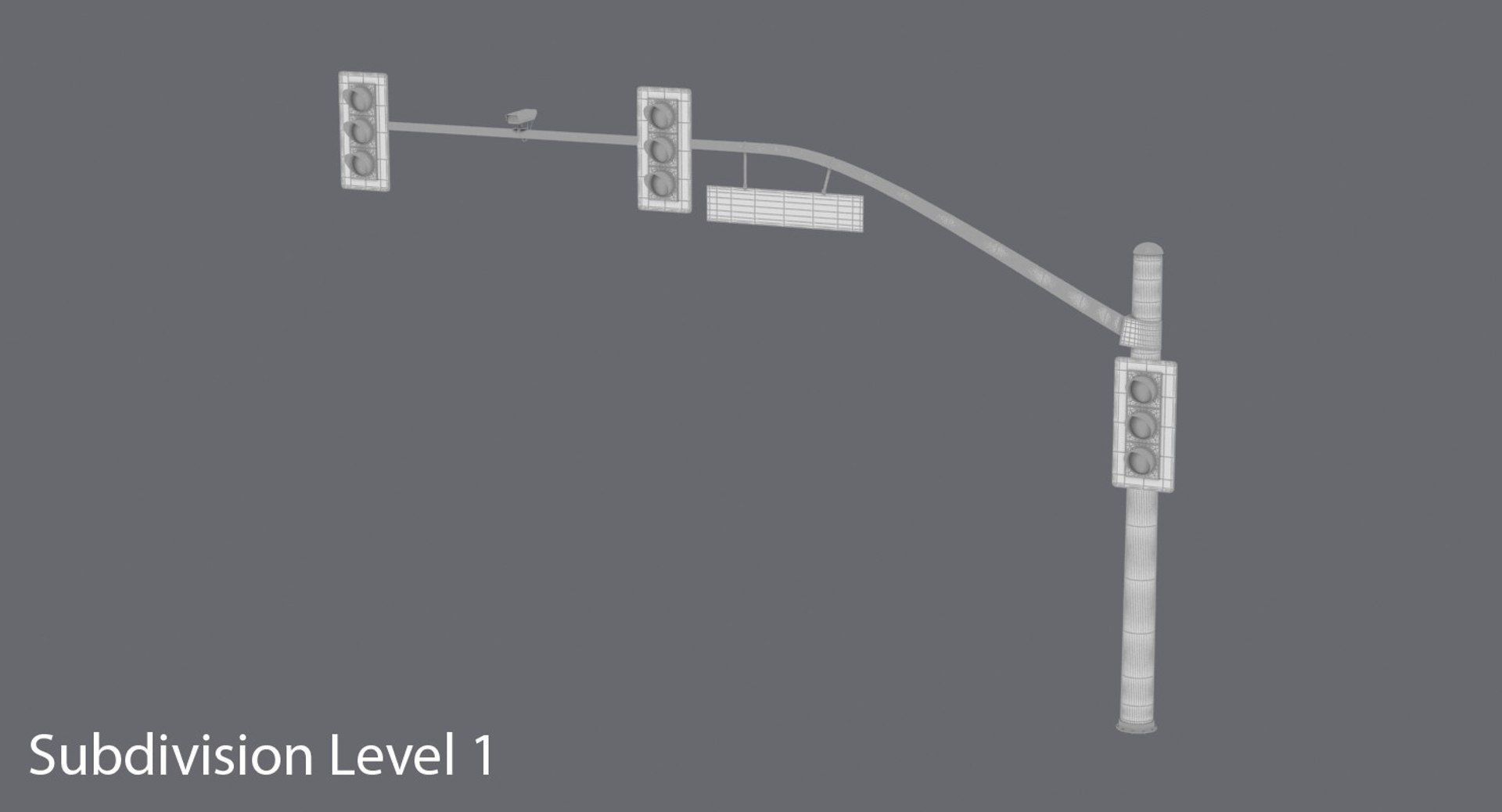Long Stop Light 3d Max
