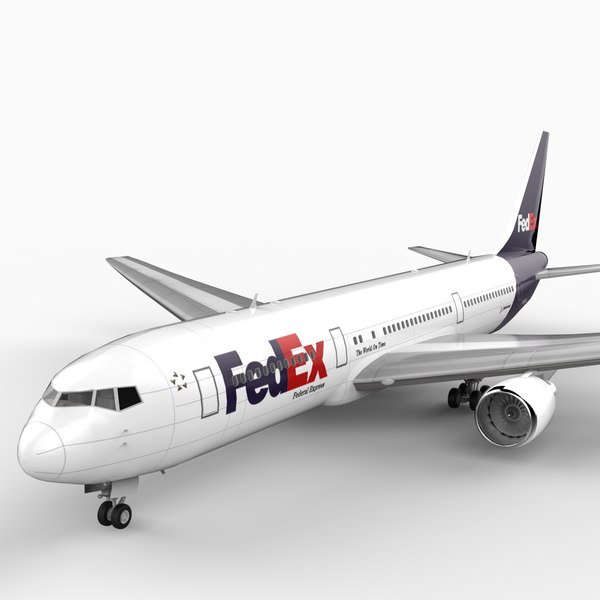 3d 747-400 airliner freight