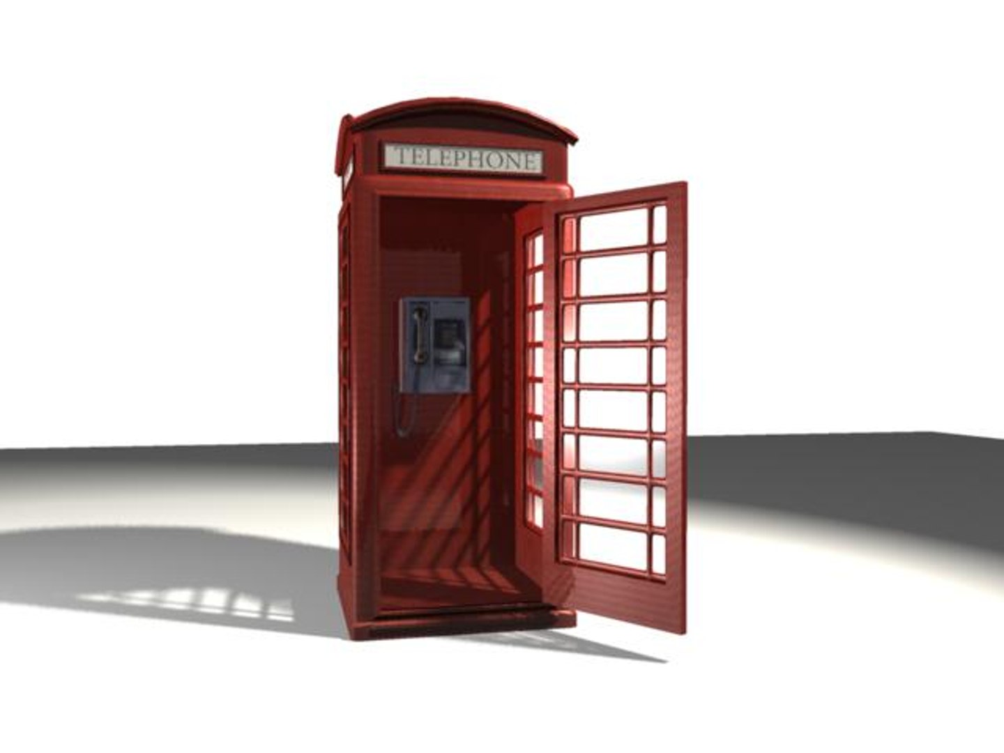 Maya Telephone Booth