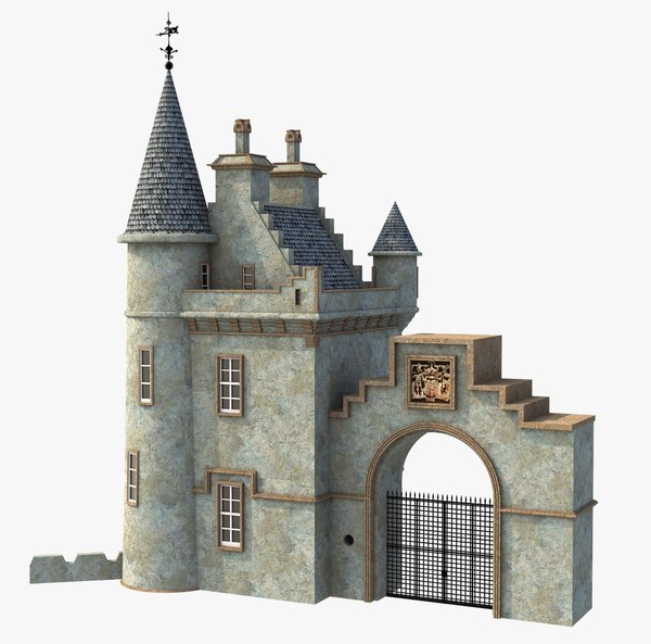 Castle Gate 3D Models for Download | TurboSquid