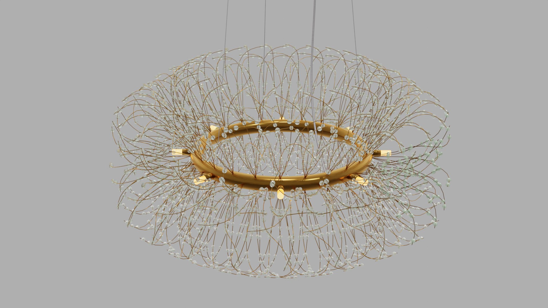 3D Model Galewood Firework Crystal Chandelier - TurboSquid 2072664