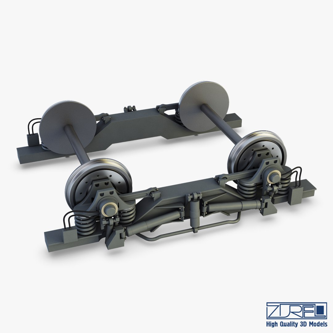 3D speed train chassis v - TurboSquid 1154919
