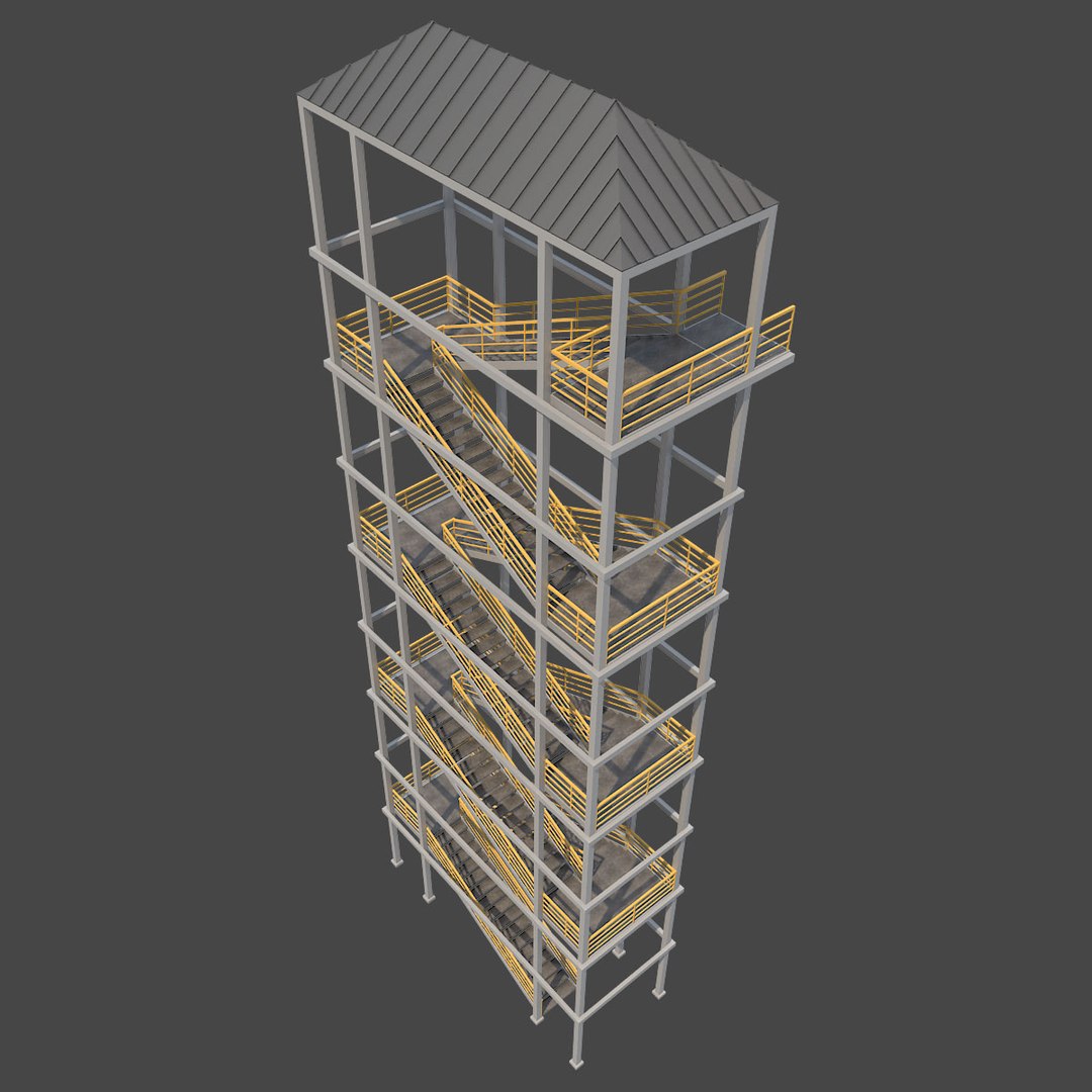 3D Industrial Element Model - TurboSquid 1218490