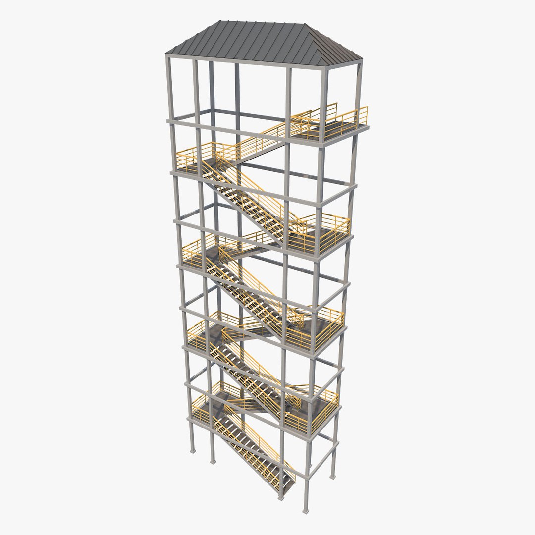 3D Industrial Element Model - TurboSquid 1218490