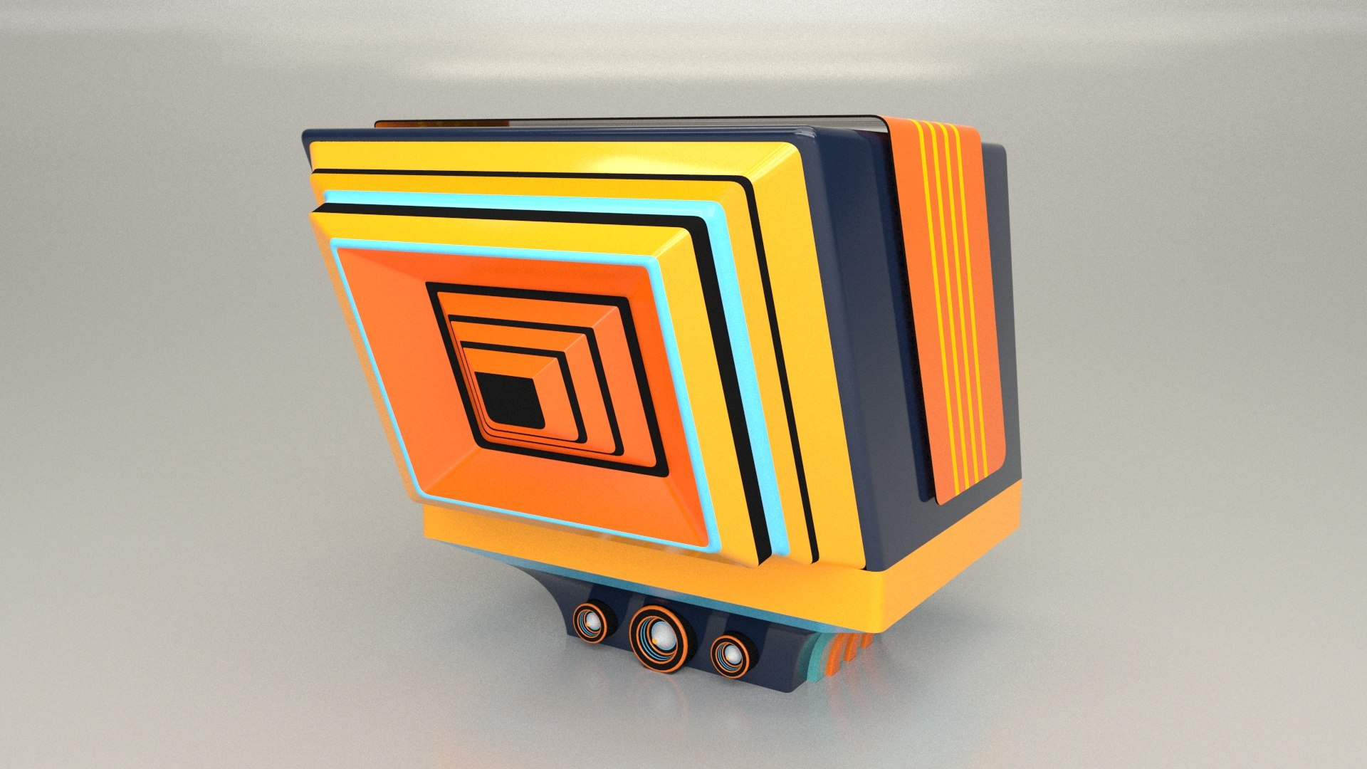 3D Game Character Robot Head - TurboSquid 1792052