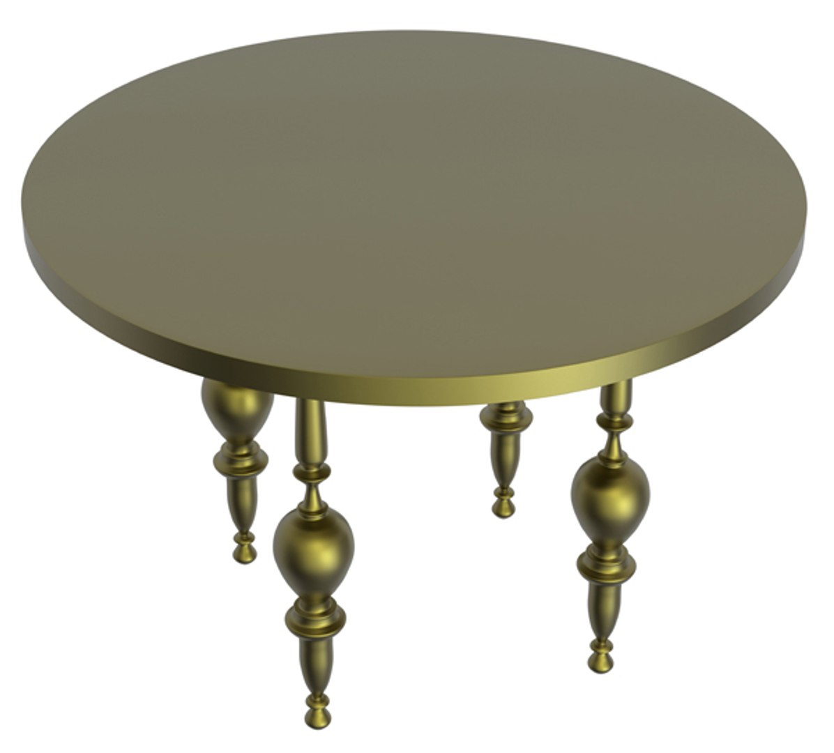 3d Model Antique Rotary Table