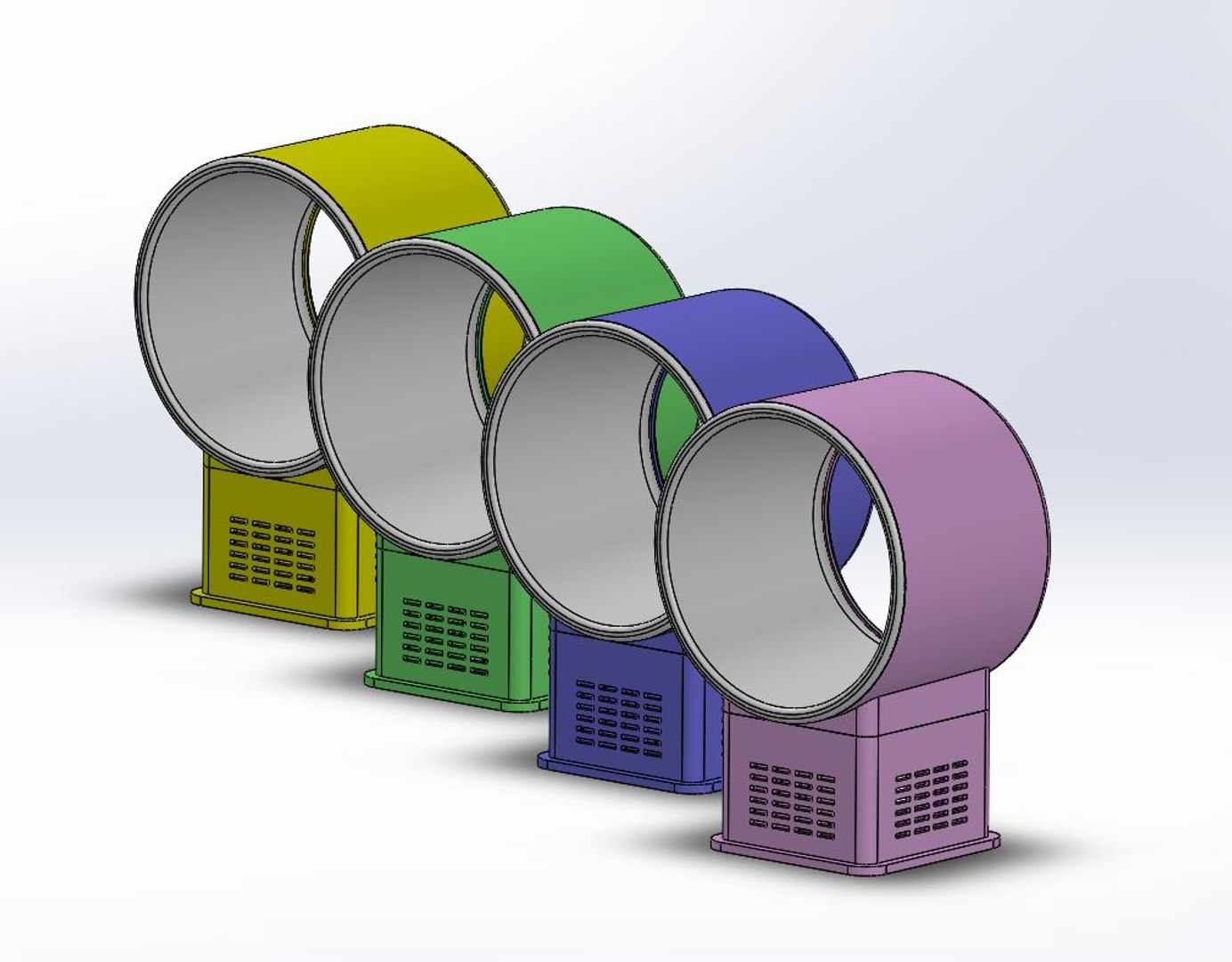 Desktop Fan 3D Model - TurboSquid 1334221