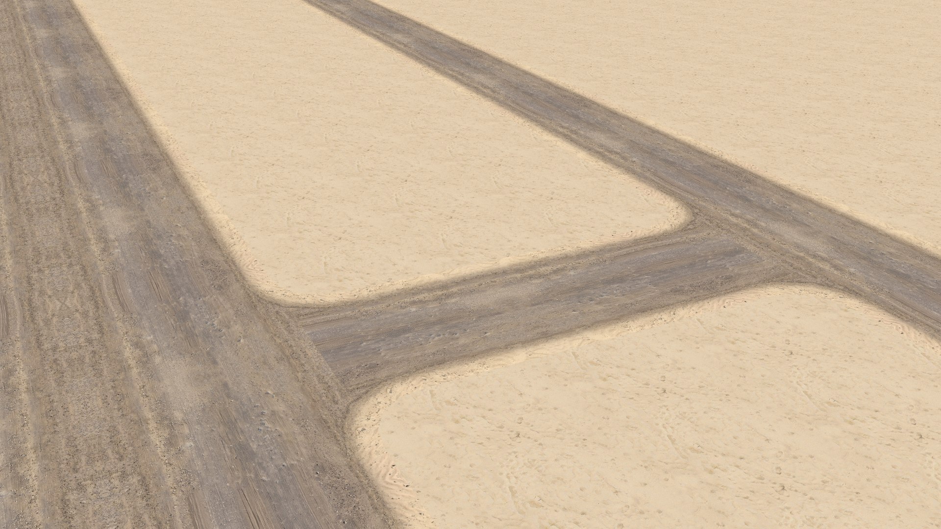 3D Sand Roads Pack Low Poly Model - TurboSquid 1824024