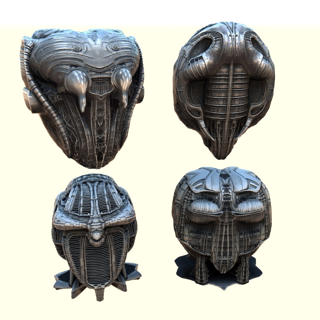 Alien spaceships Sci Fi Pack 4 3D model - TurboSquid 2067919