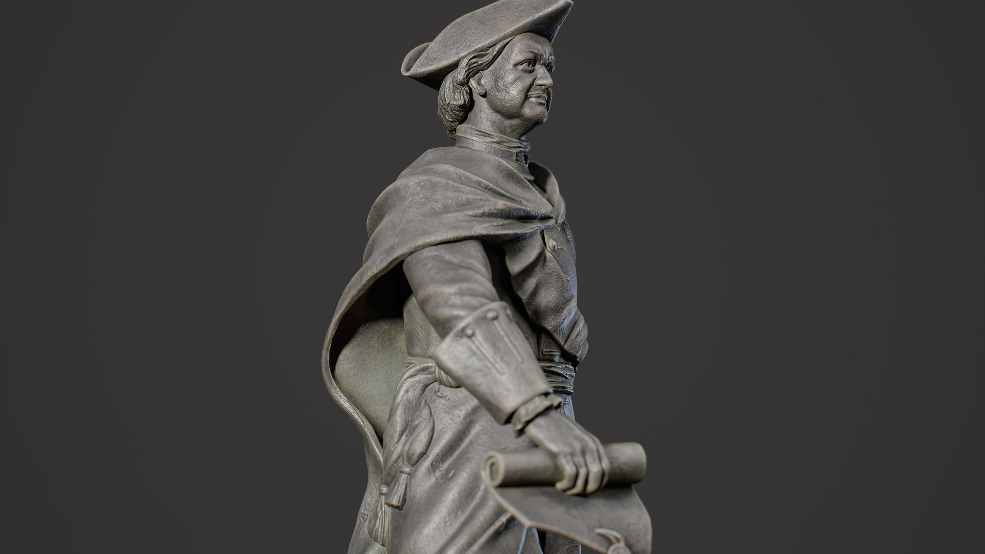 3D Monument To Peter The Great - TurboSquid 2328883
