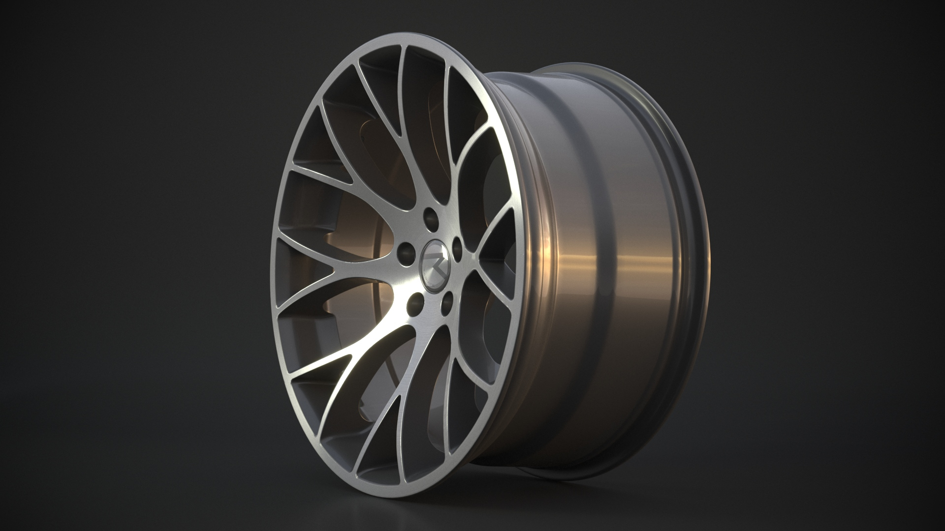 Car Custom Rim B 3D Model - TurboSquid 2091384