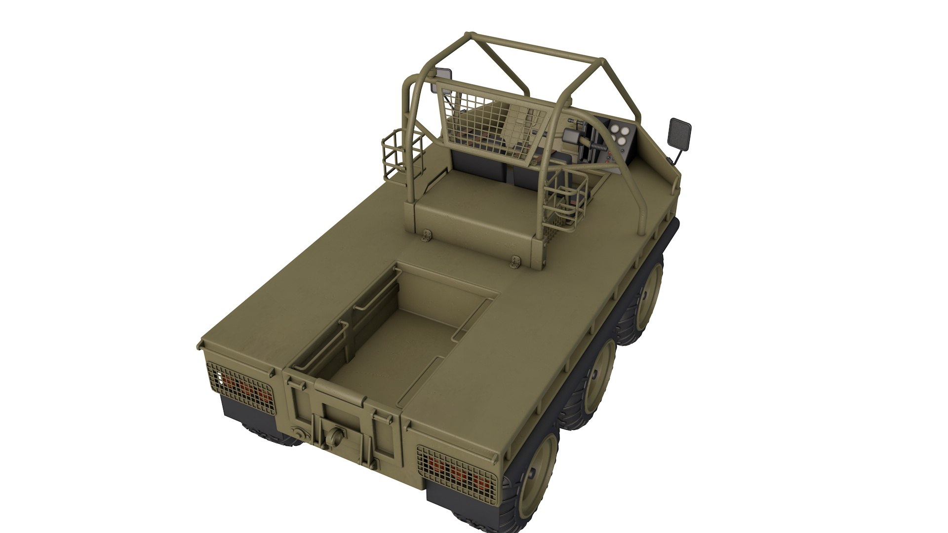 Supacat Alvis Military 3D Model - TurboSquid 2055163