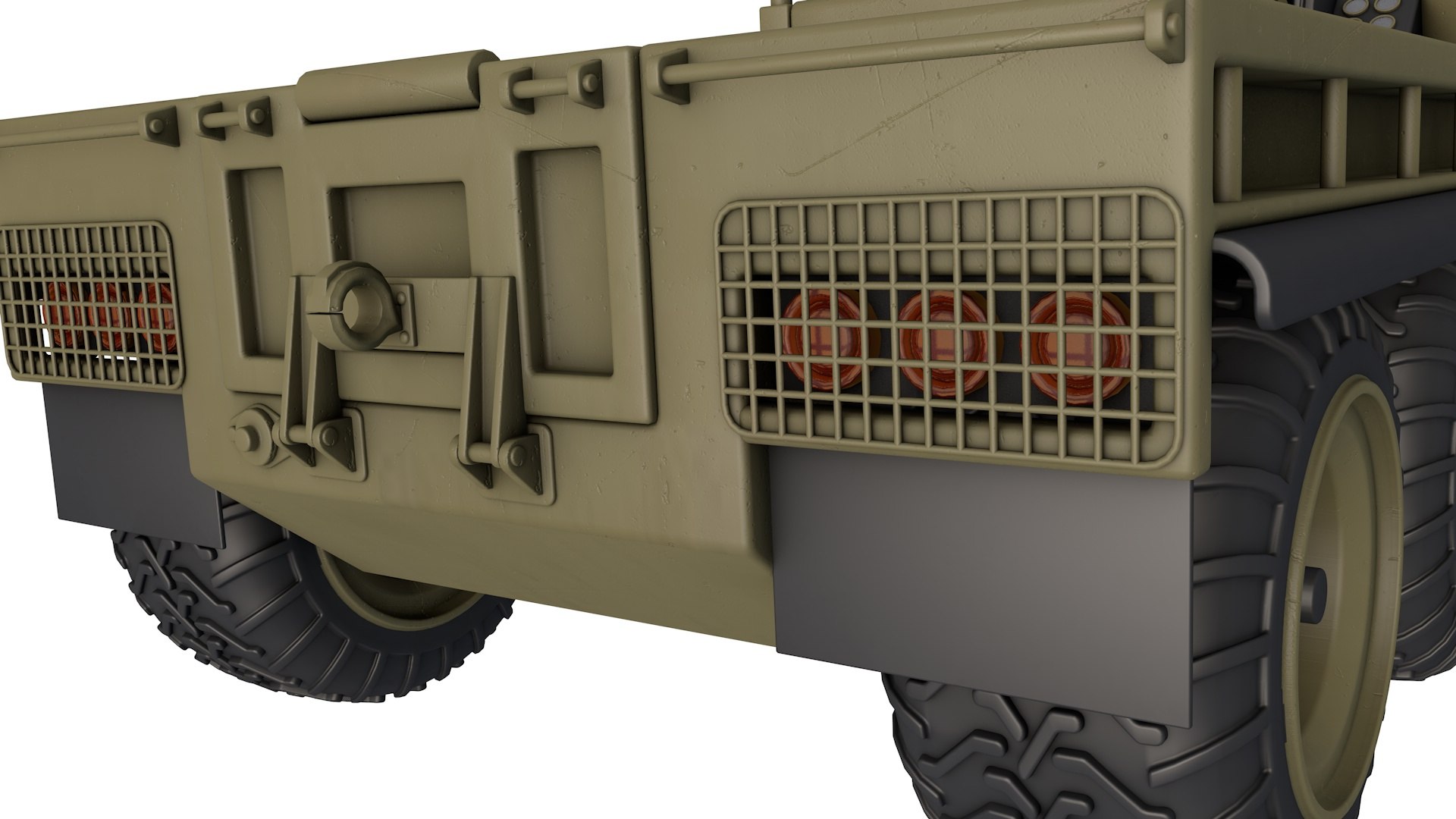 Supacat Alvis Military 3D Model - TurboSquid 2055163