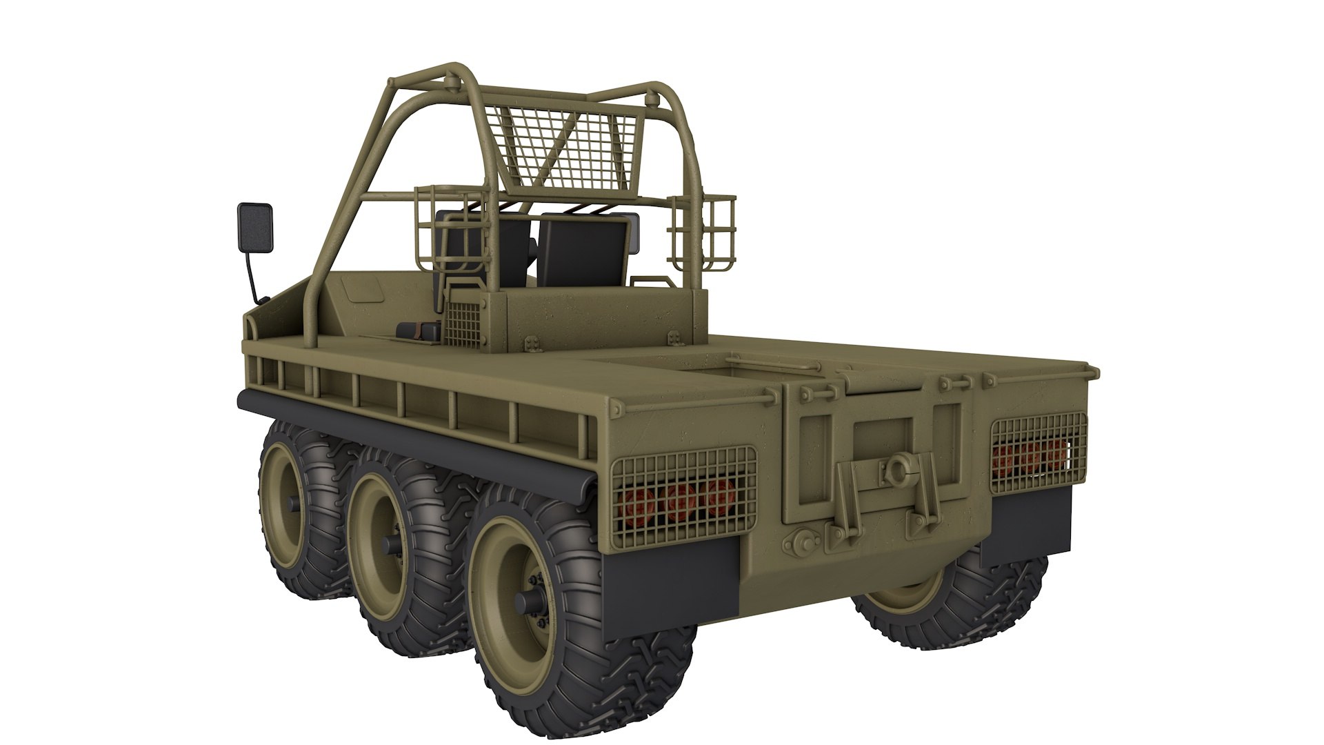 Supacat Alvis Military 3D Model - TurboSquid 2055163