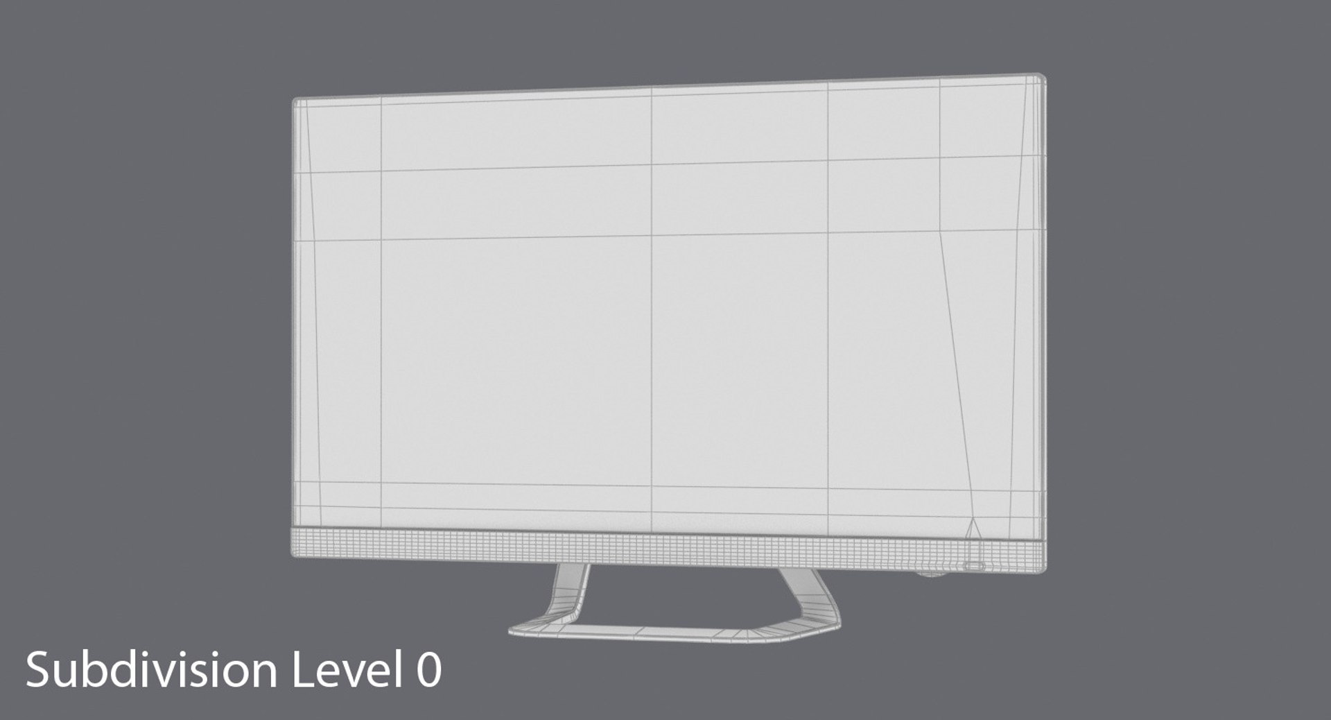 Pc Monitor 3d Model