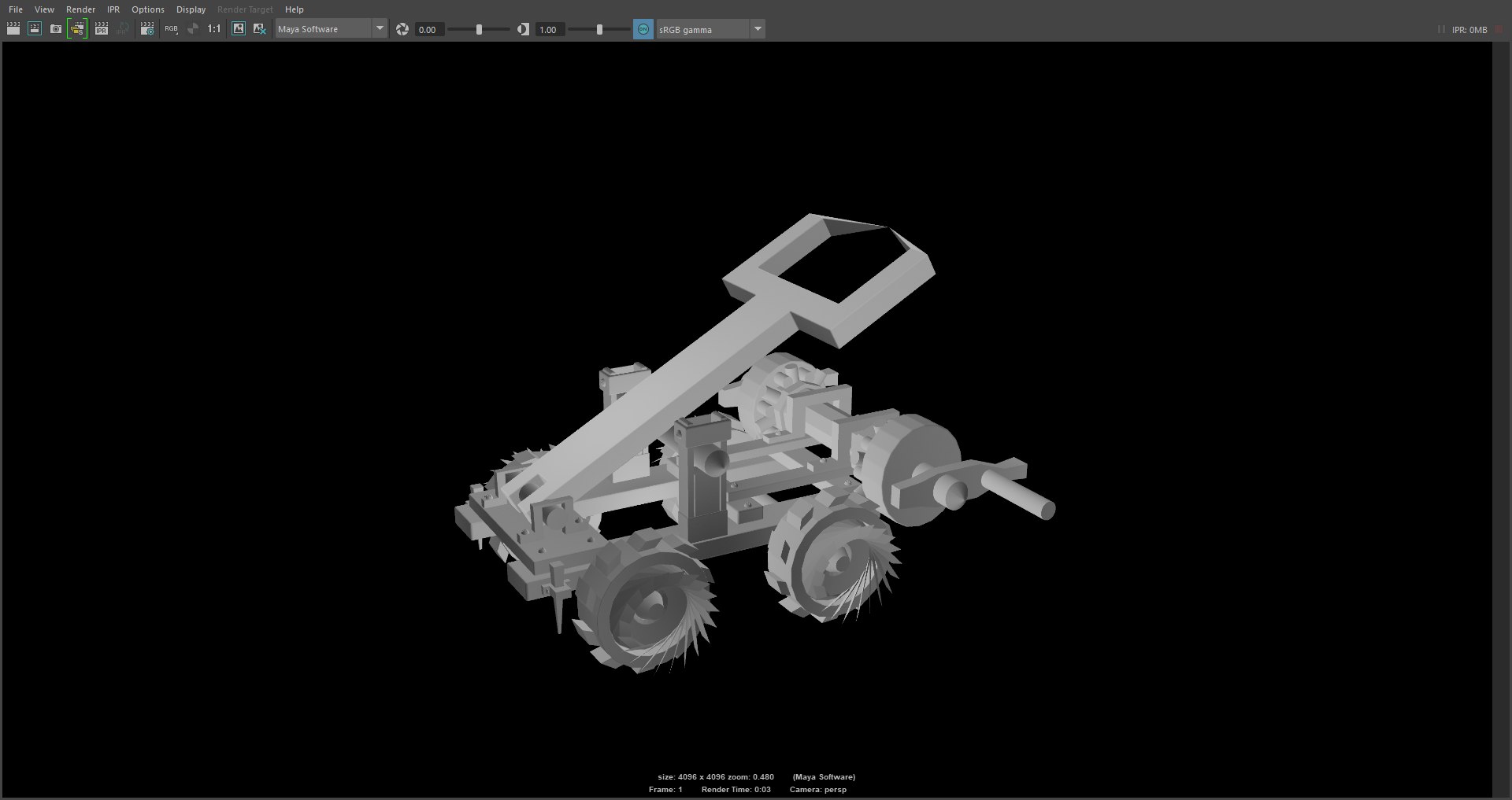 3D Catapult - TurboSquid 1266660