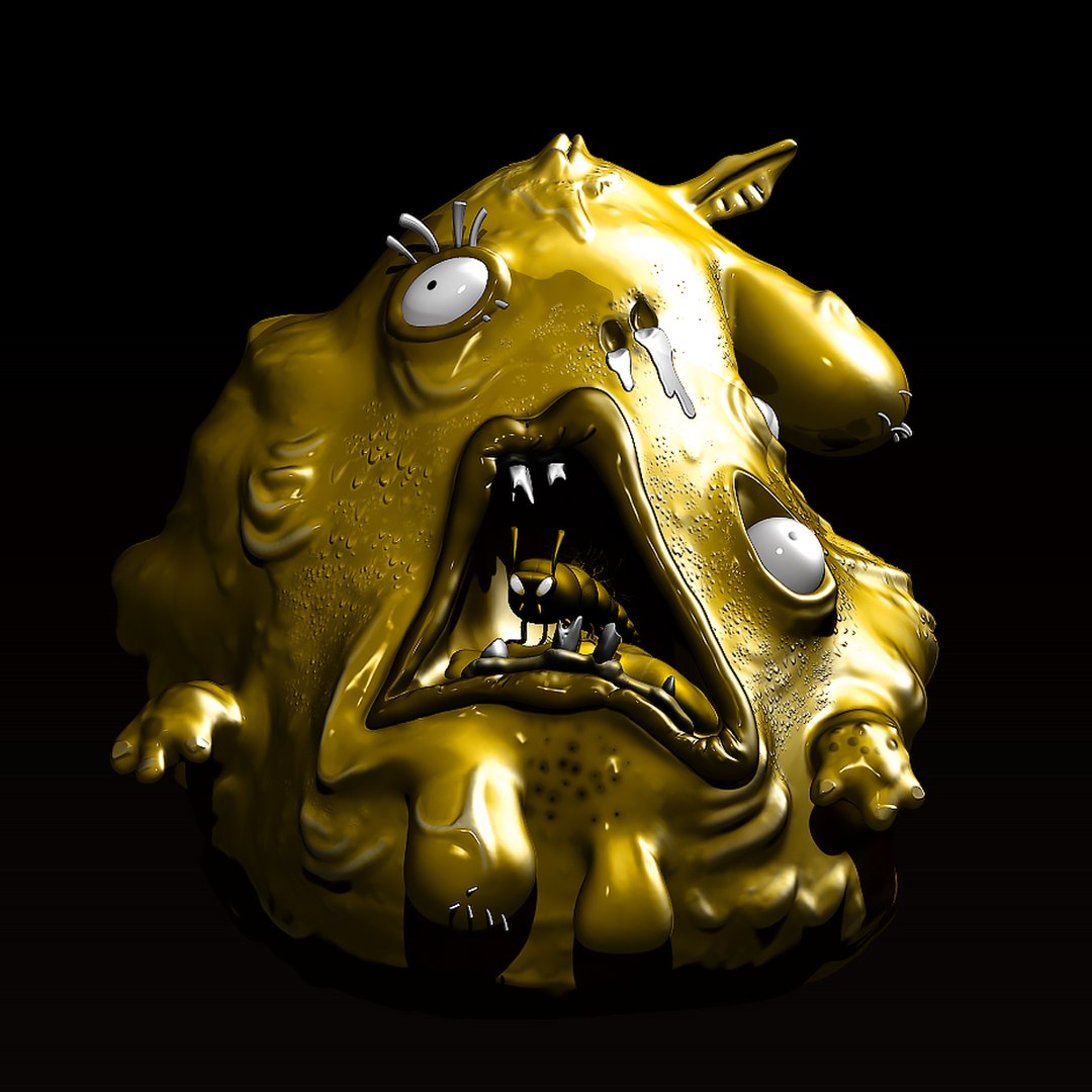 Creepy Creature 3D Model - TurboSquid 1920754