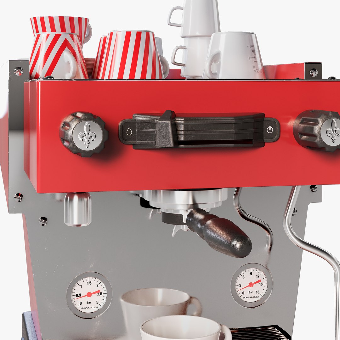 3D Model Coffee Machine La Marzocco Micra - TurboSquid 2152222