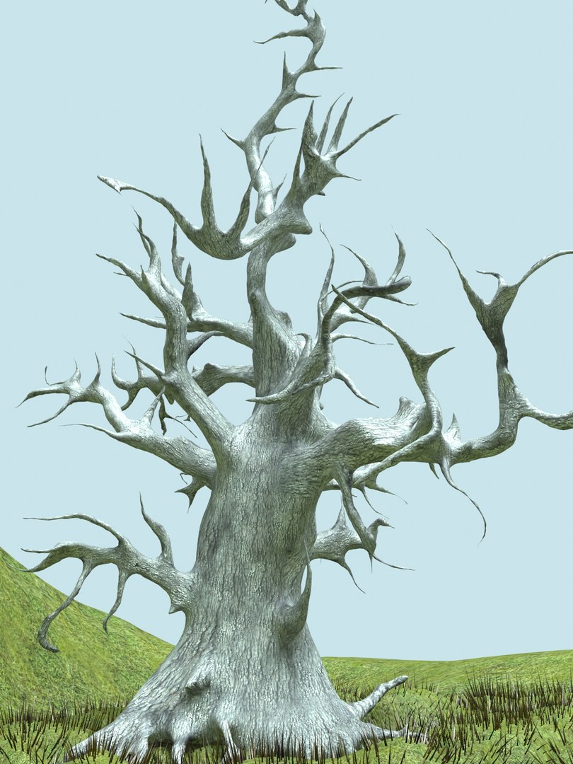 3D Dried Tree - TurboSquid 1513770
