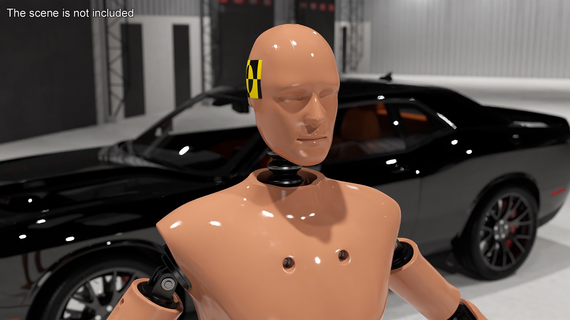Humanoid Crash Test Dummy Rigged For Cinema 4D Model - TurboSquid 2280711