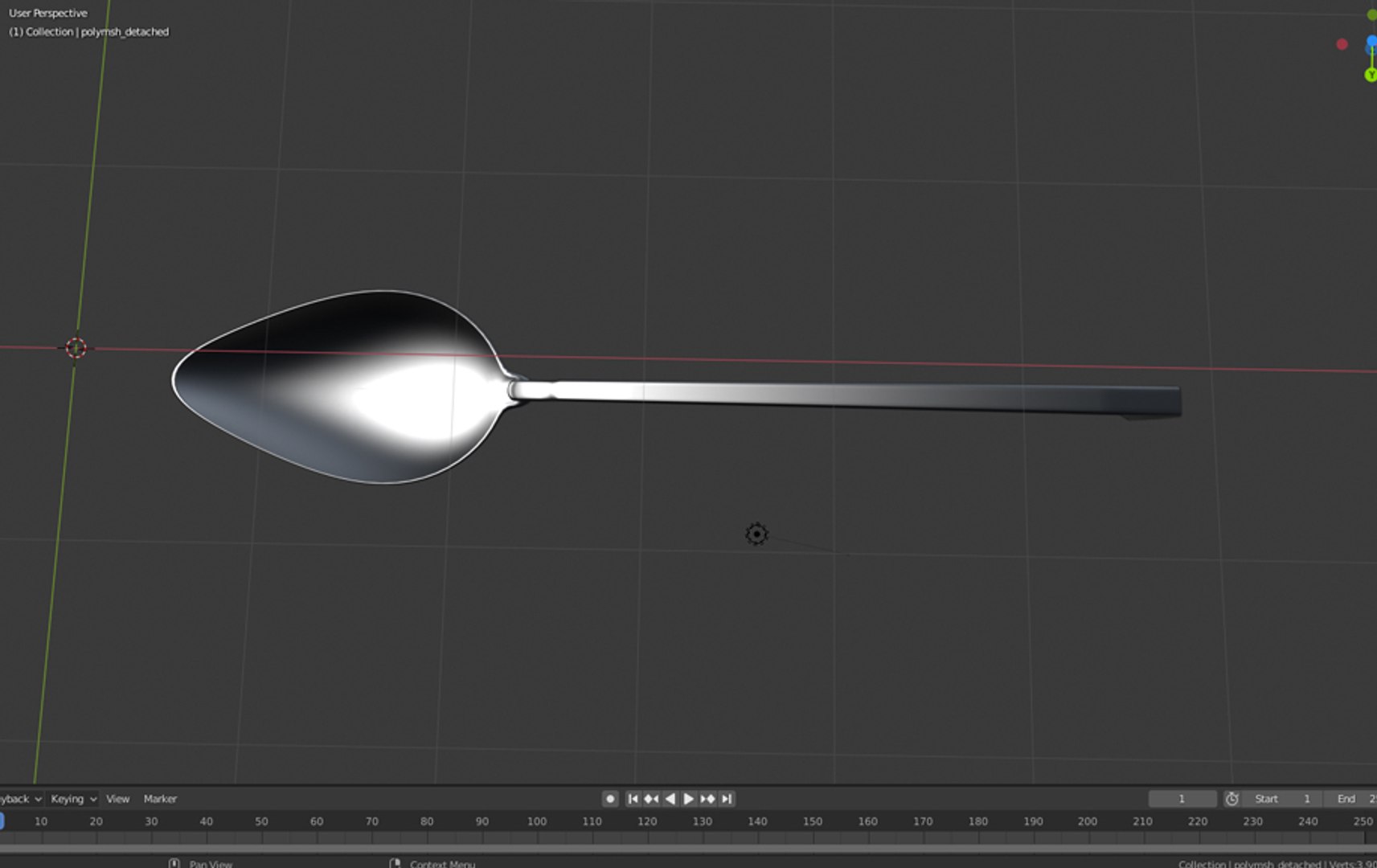 Soup Spoon Model - TurboSquid 1660698
