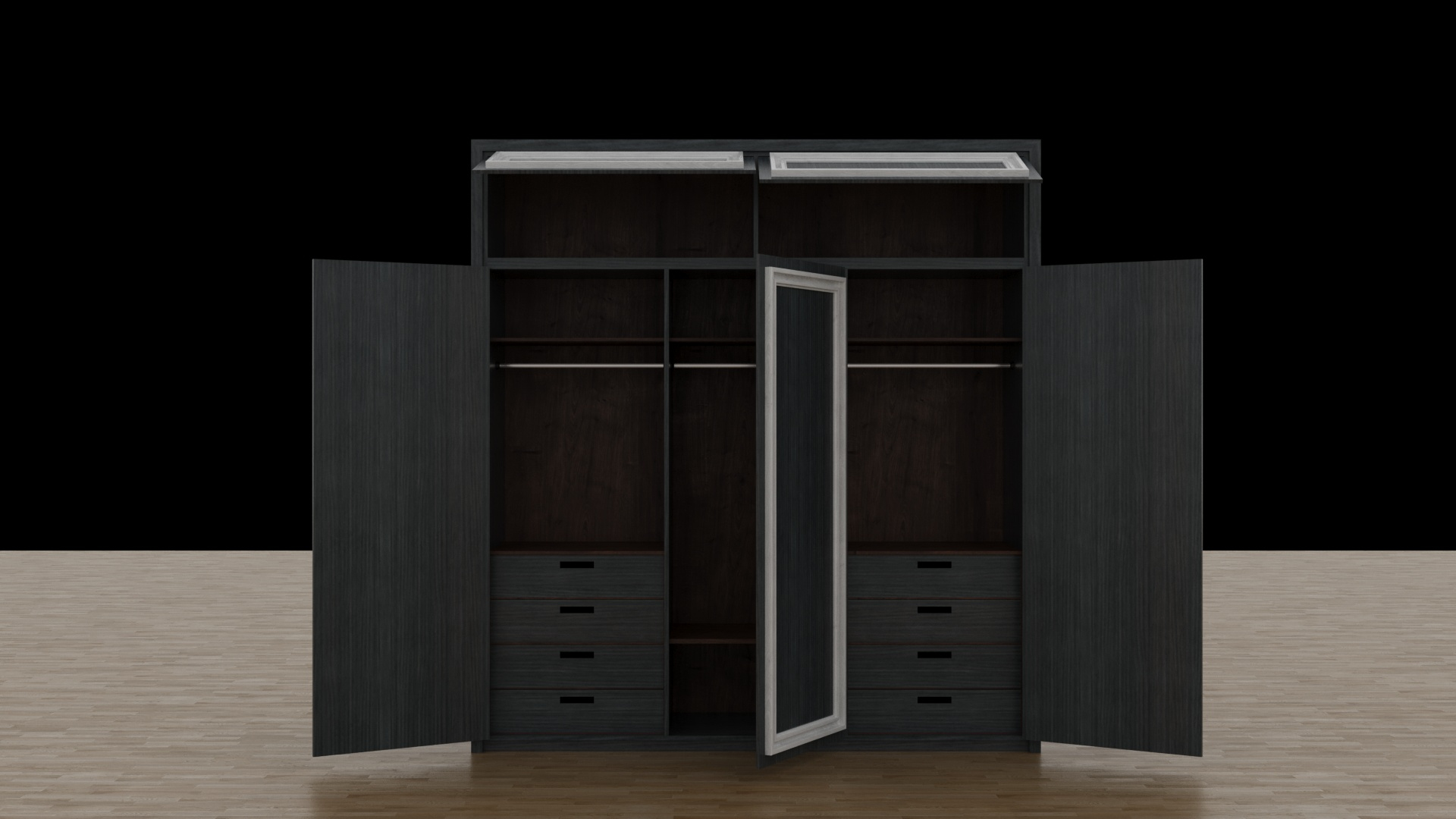 Free Minimalist Wardrobe Closet - PBR Textures - Game Ready Model ...