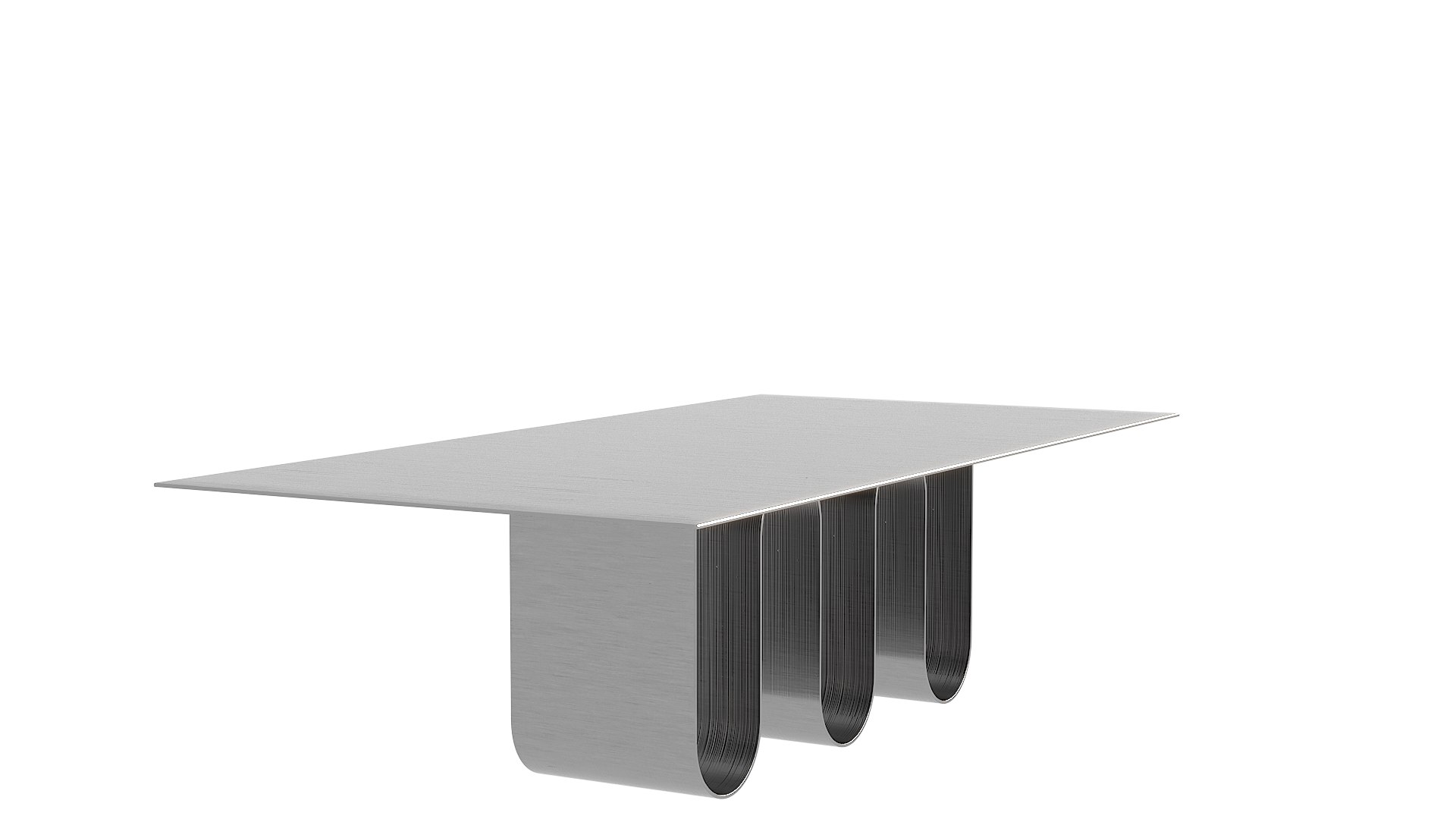 ETERNITY TABLE STAINLESS STEEL 3D Model - TurboSquid 2203389
