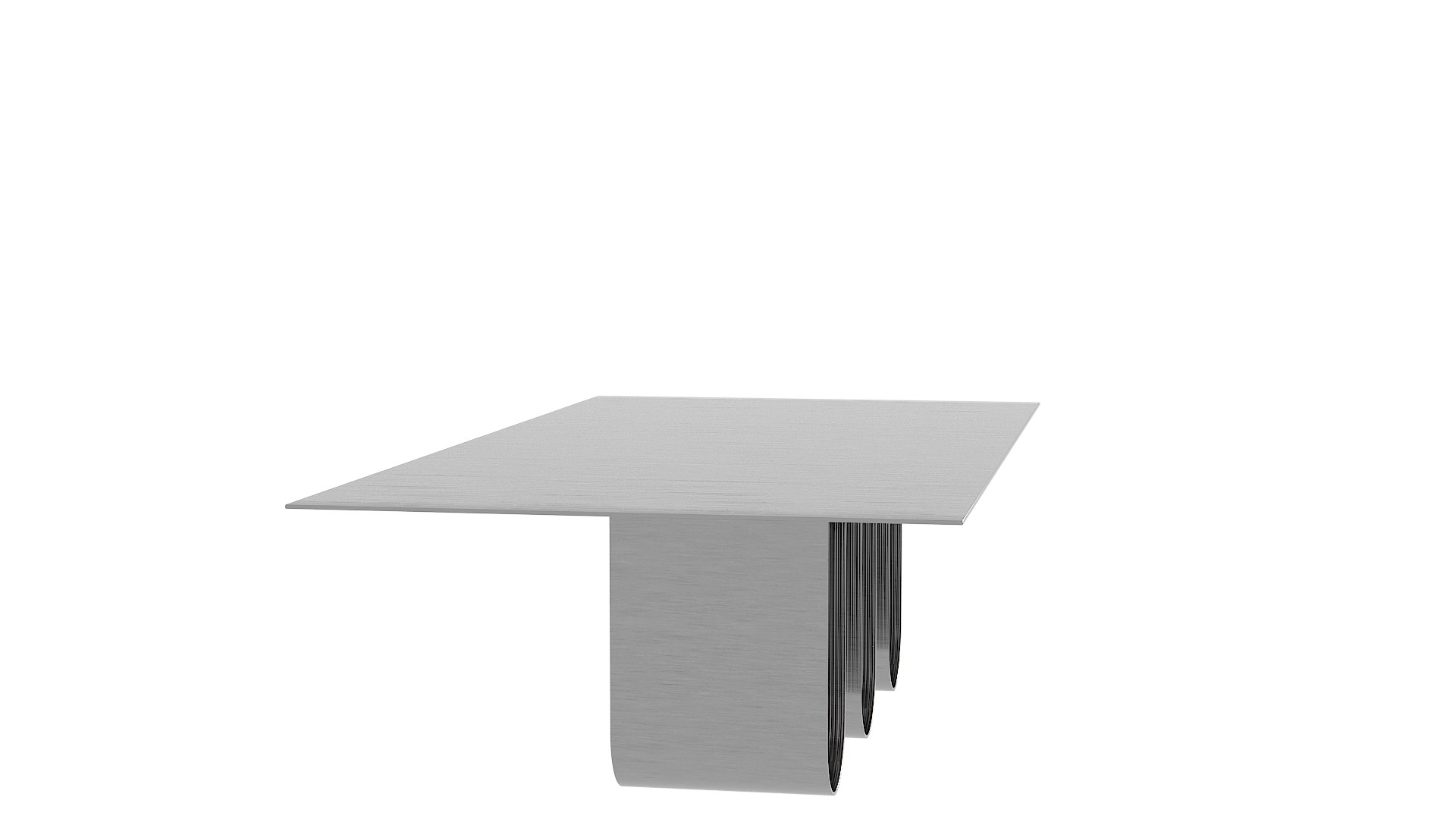 ETERNITY TABLE STAINLESS STEEL 3D Model - TurboSquid 2203389