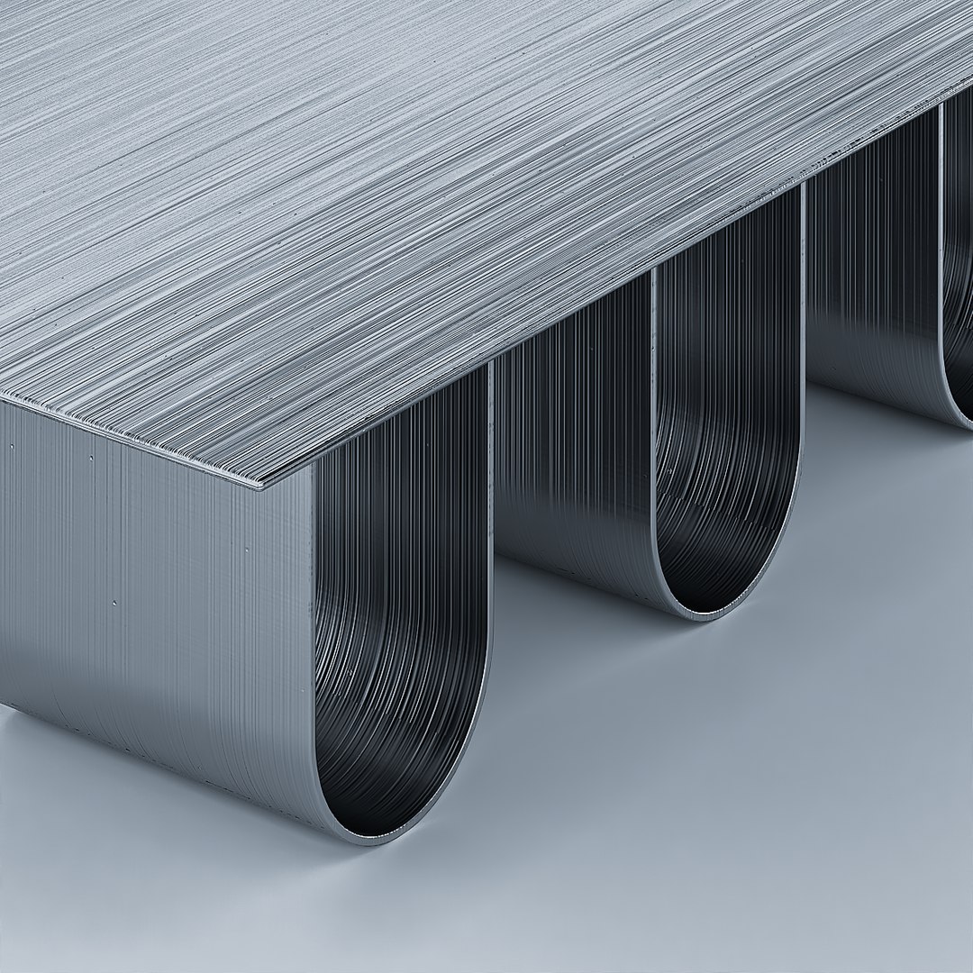 ETERNITY TABLE STAINLESS STEEL 3D Model - TurboSquid 2203389