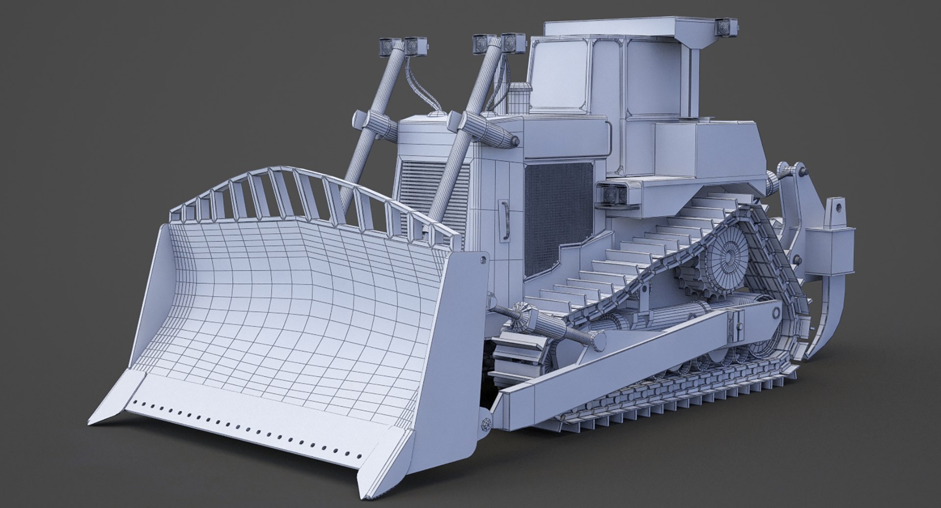3D Construction Vehicle - Bulldozer 02 model - TurboSquid 2171396