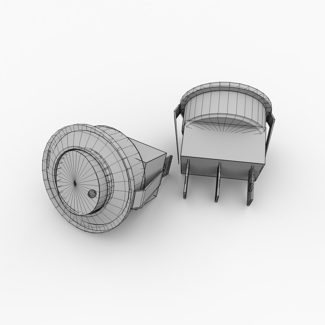 Rocker Switch 3D Model - TurboSquid 1423996