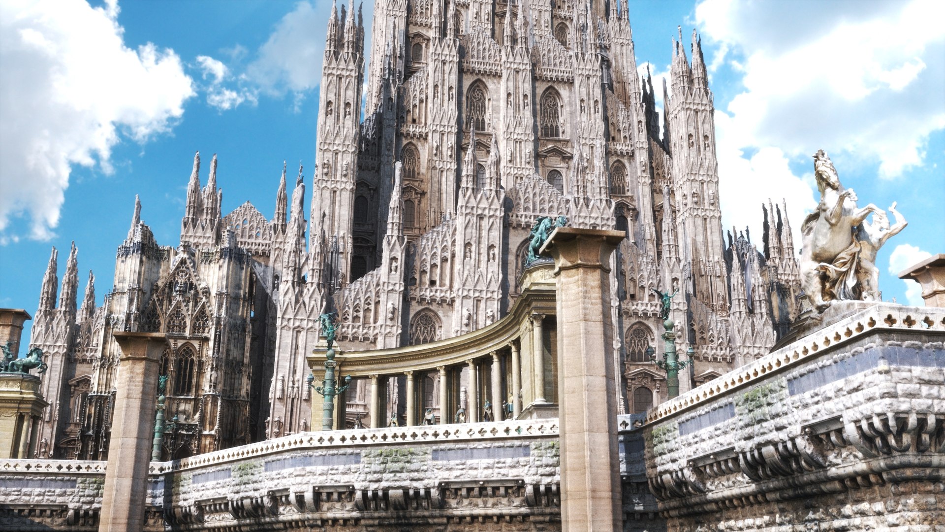 Gothic Port Model - TurboSquid 2268856