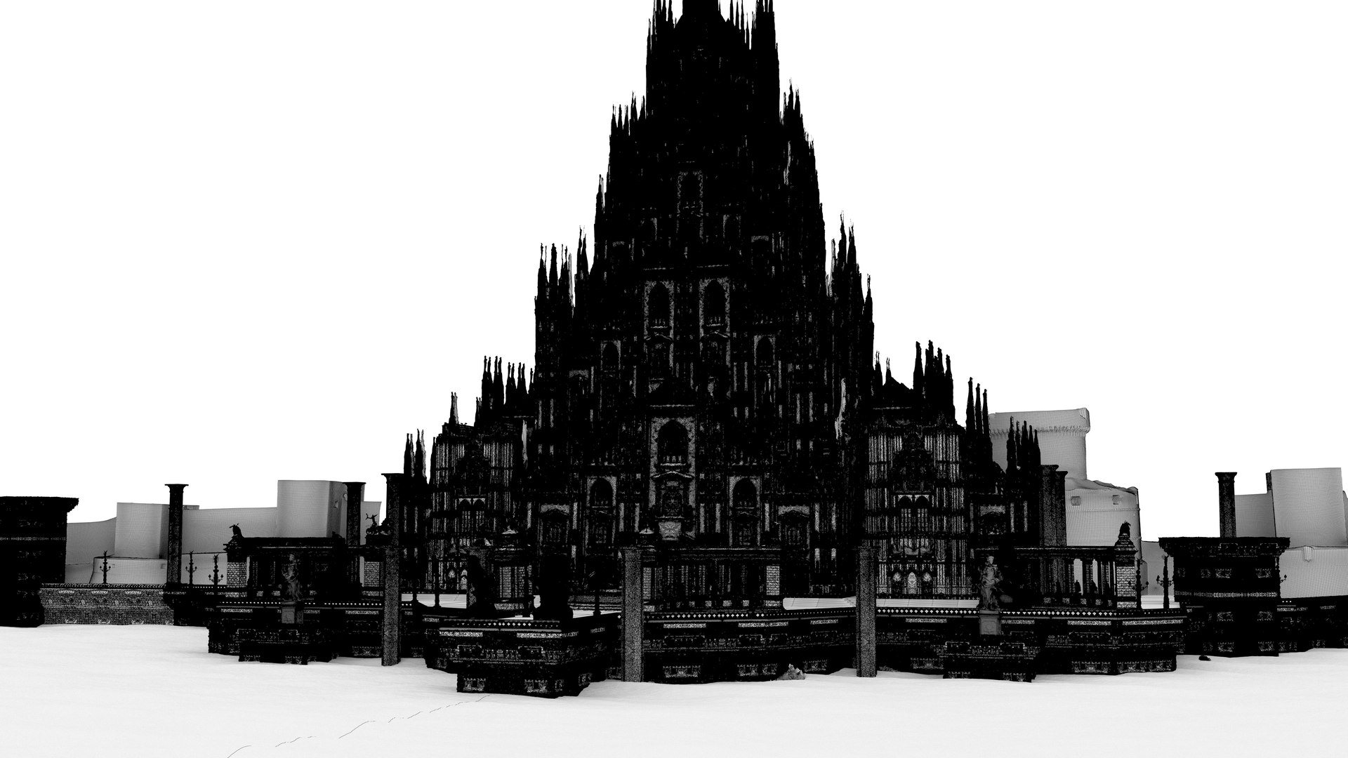 Gothic Port Model - TurboSquid 2268856