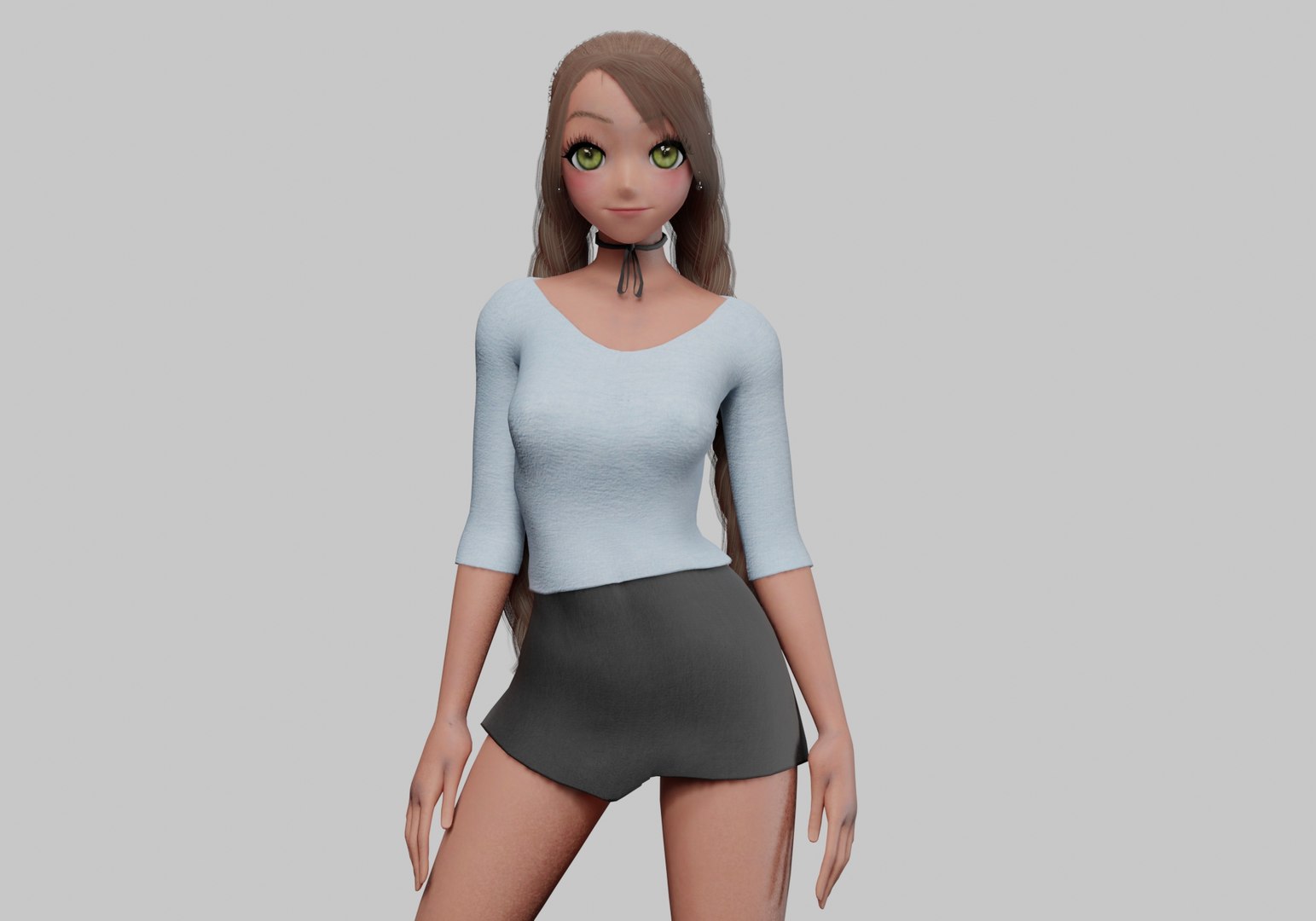 Standard Basic Girl V28566 Model - TurboSquid 2270737