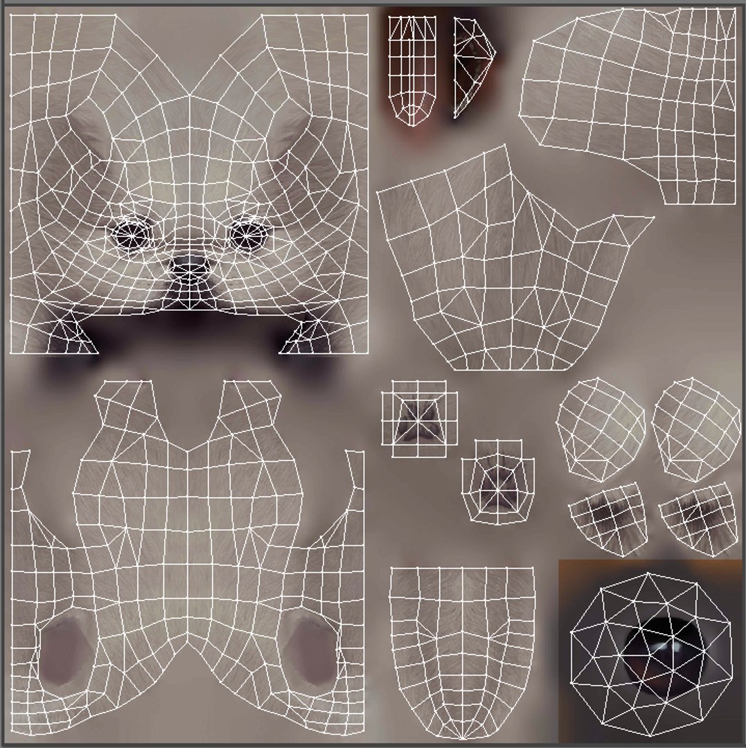 Cartoon Pet Puppy - White Paco - Baby Dog Model - TurboSquid 1717792