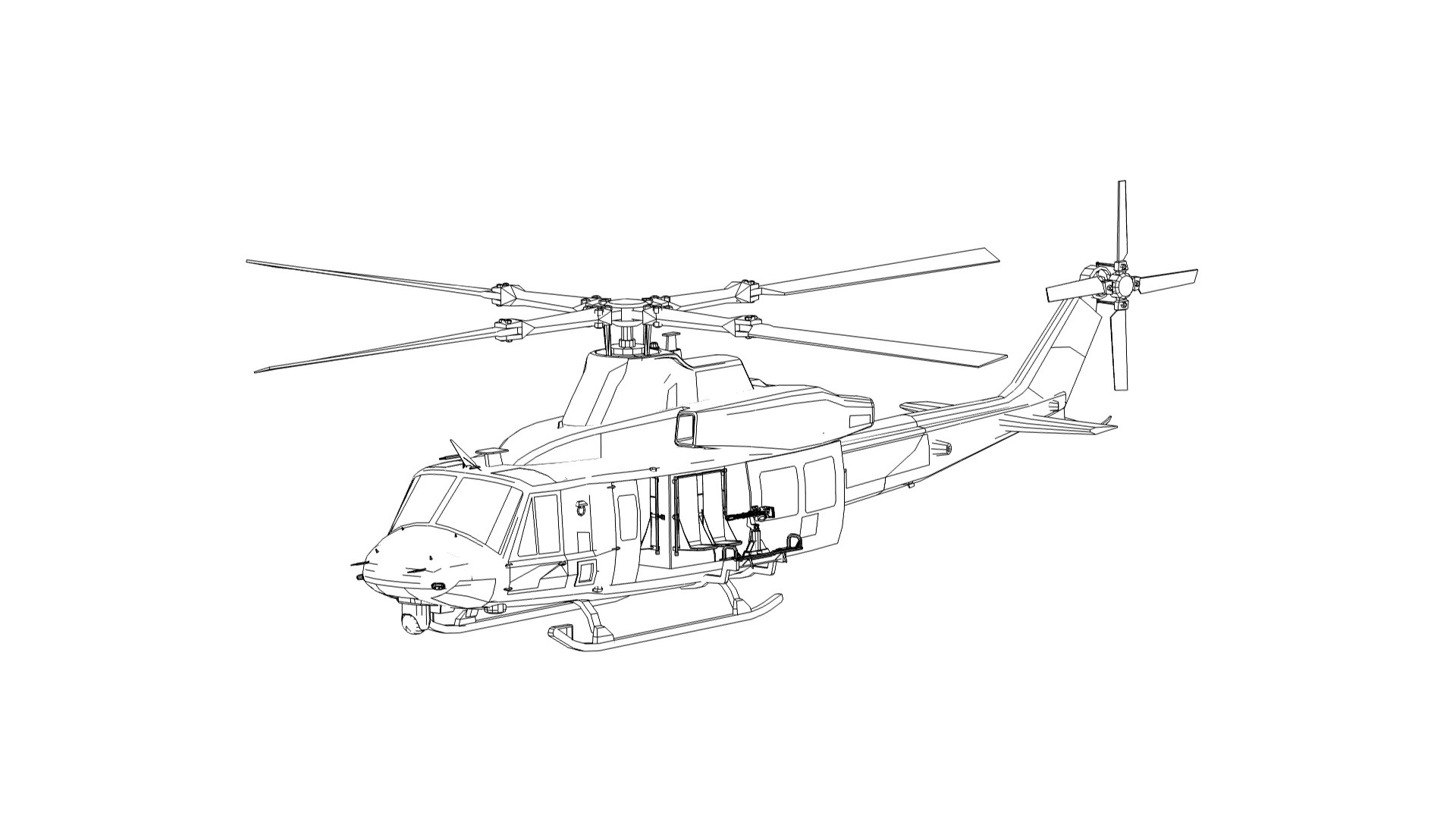 3D Bell UH-1Y Venom - TurboSquid 1989611