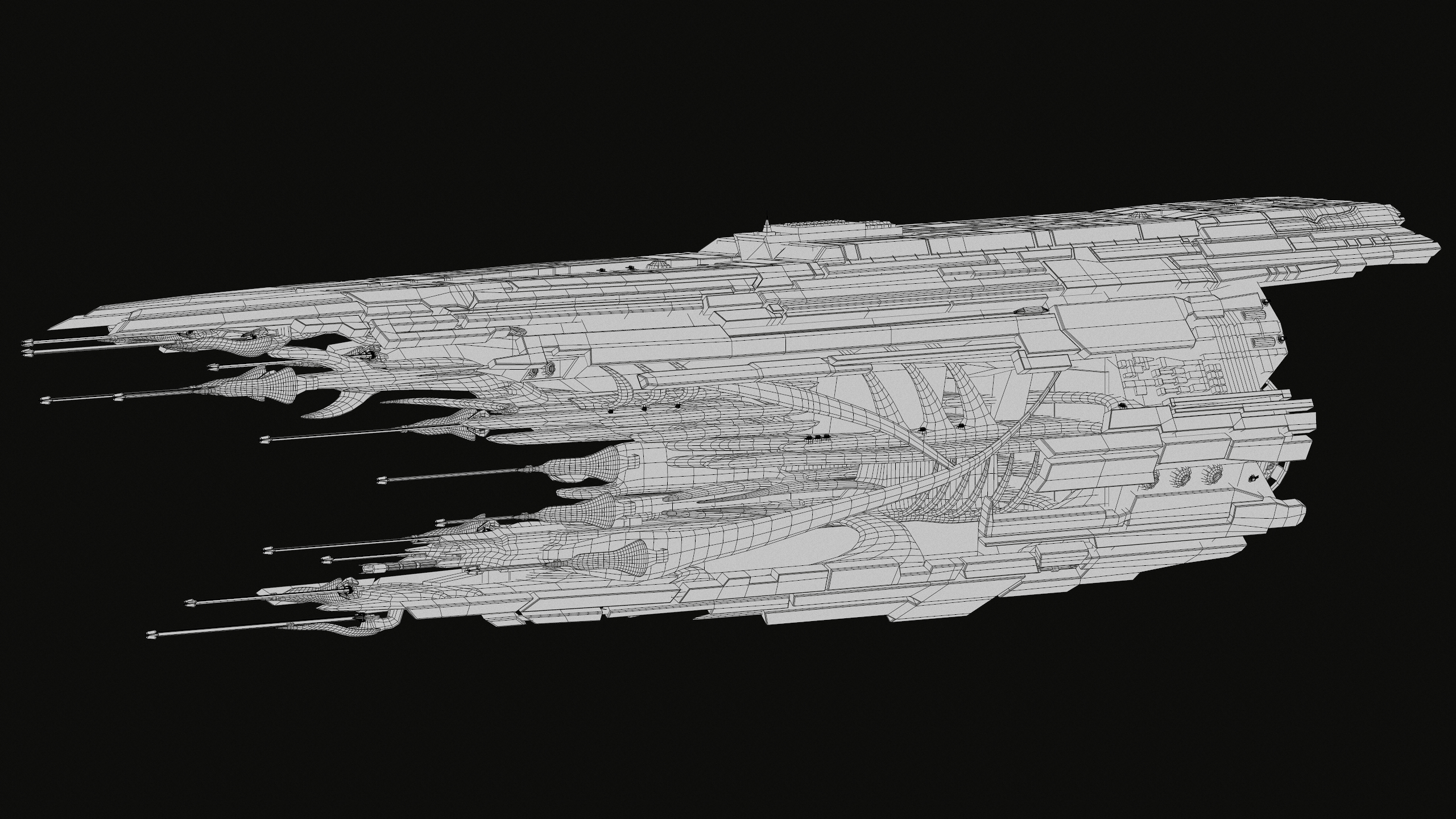 Capital spaceship sci-fi model - TurboSquid 1659191