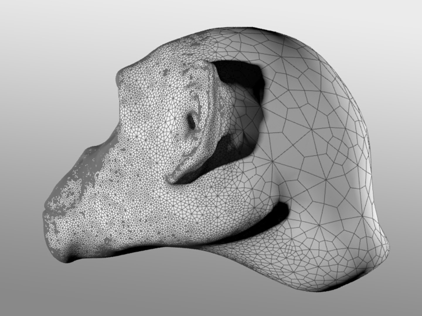 Obj Ape Head