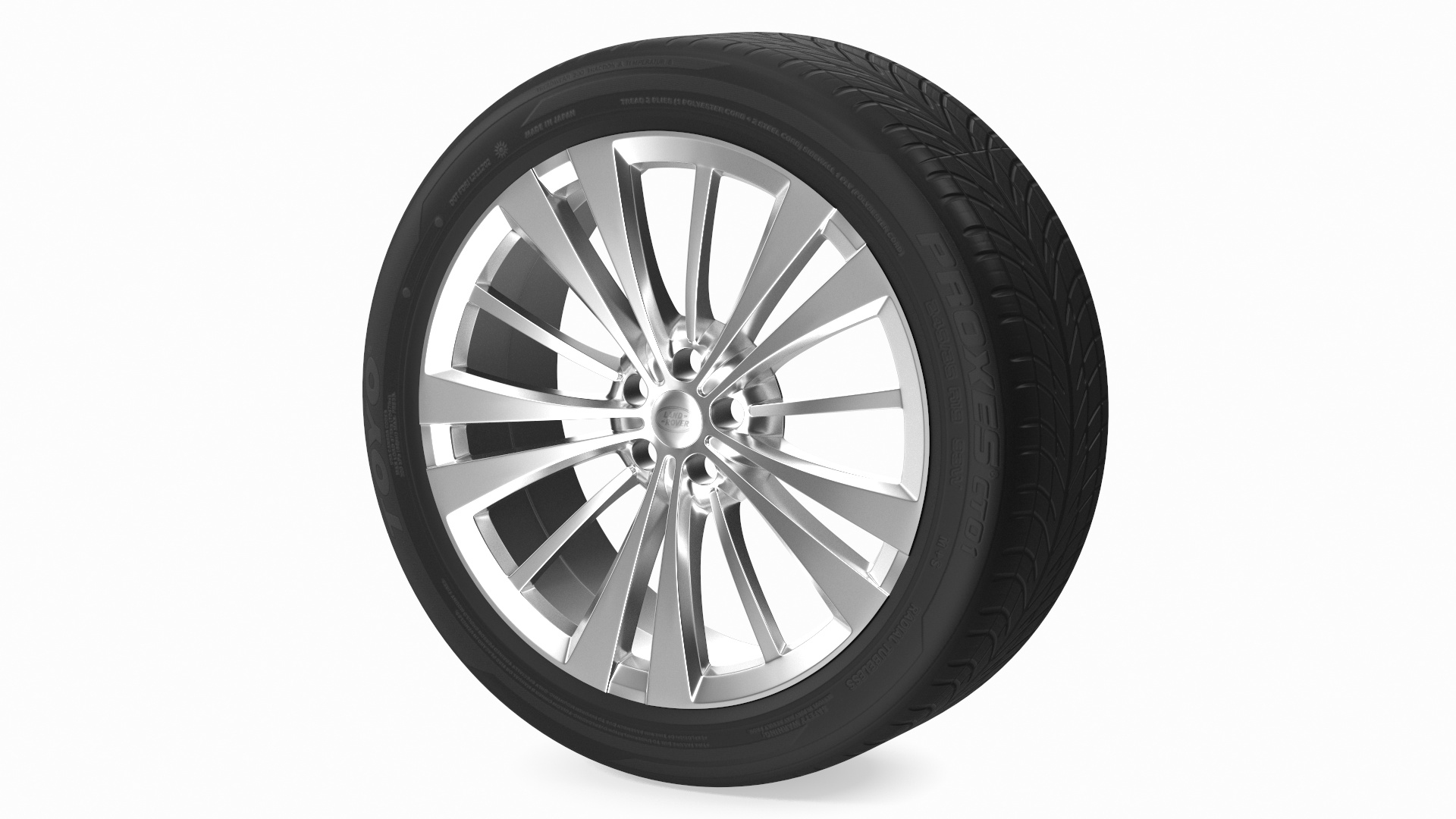 3D Range Rover Wheel Model - TurboSquid 1978399