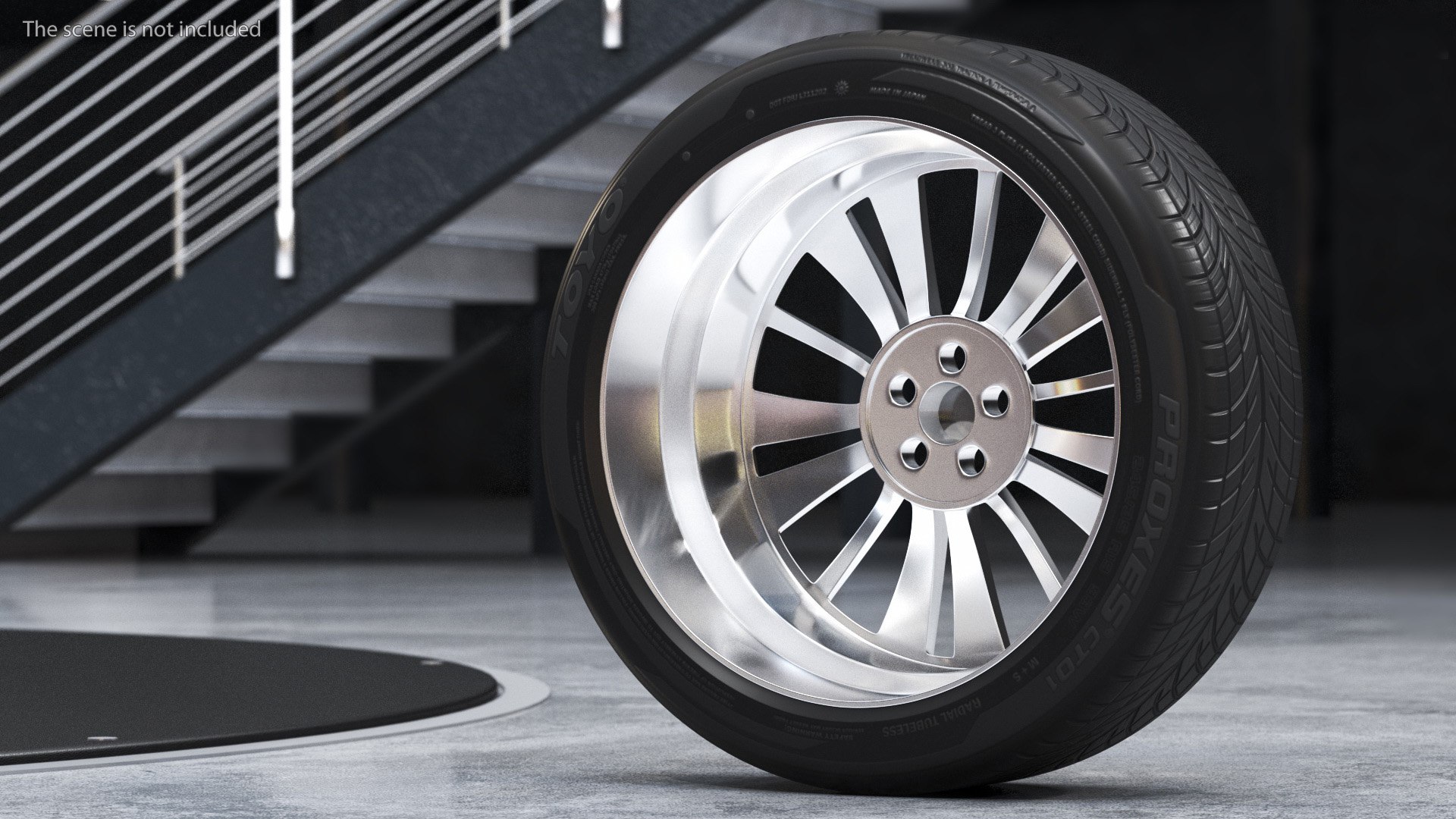 3D Range Rover Wheel Model - TurboSquid 1978399