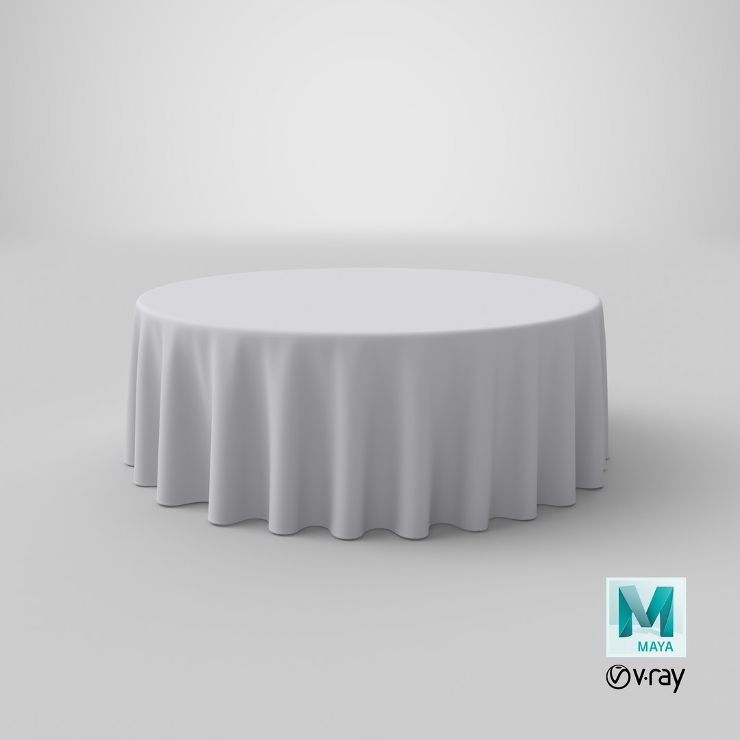 3D model tablecloth 2 table cloth - TurboSquid 1382599