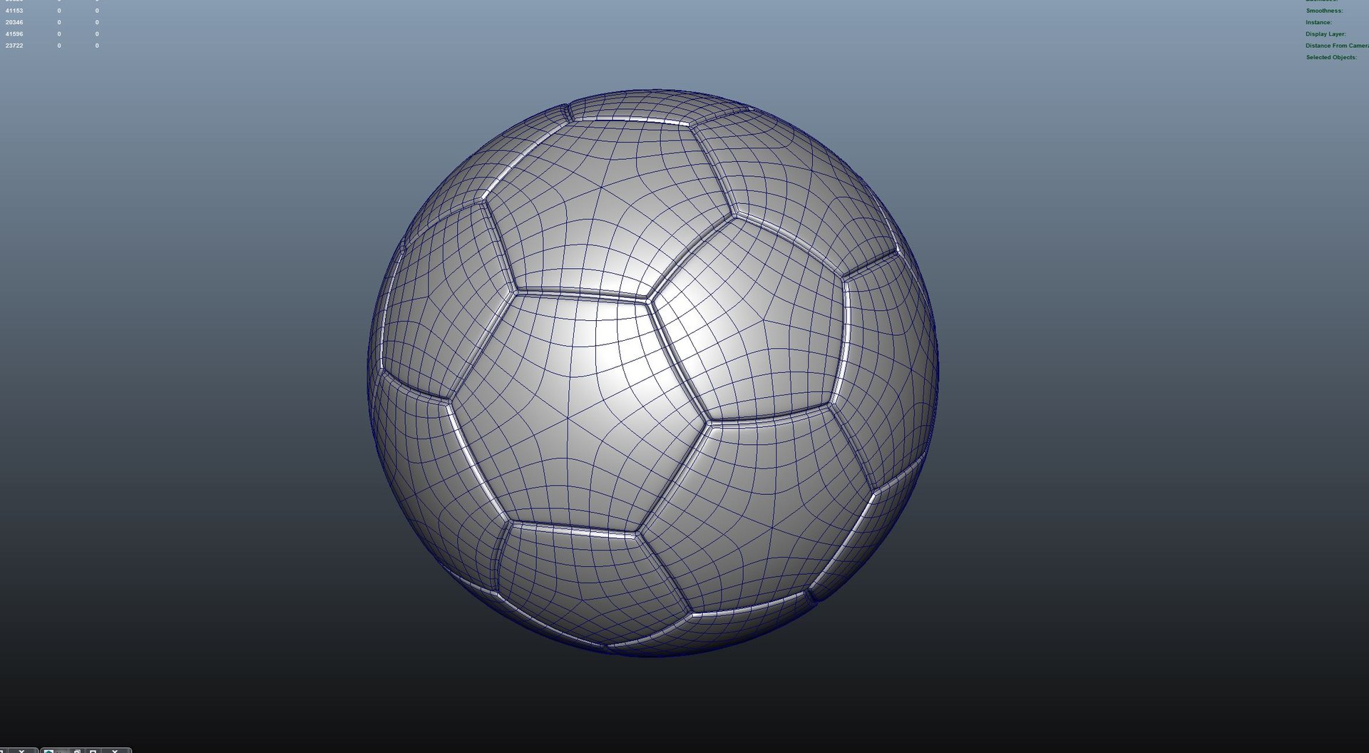 3d soccer ball rig