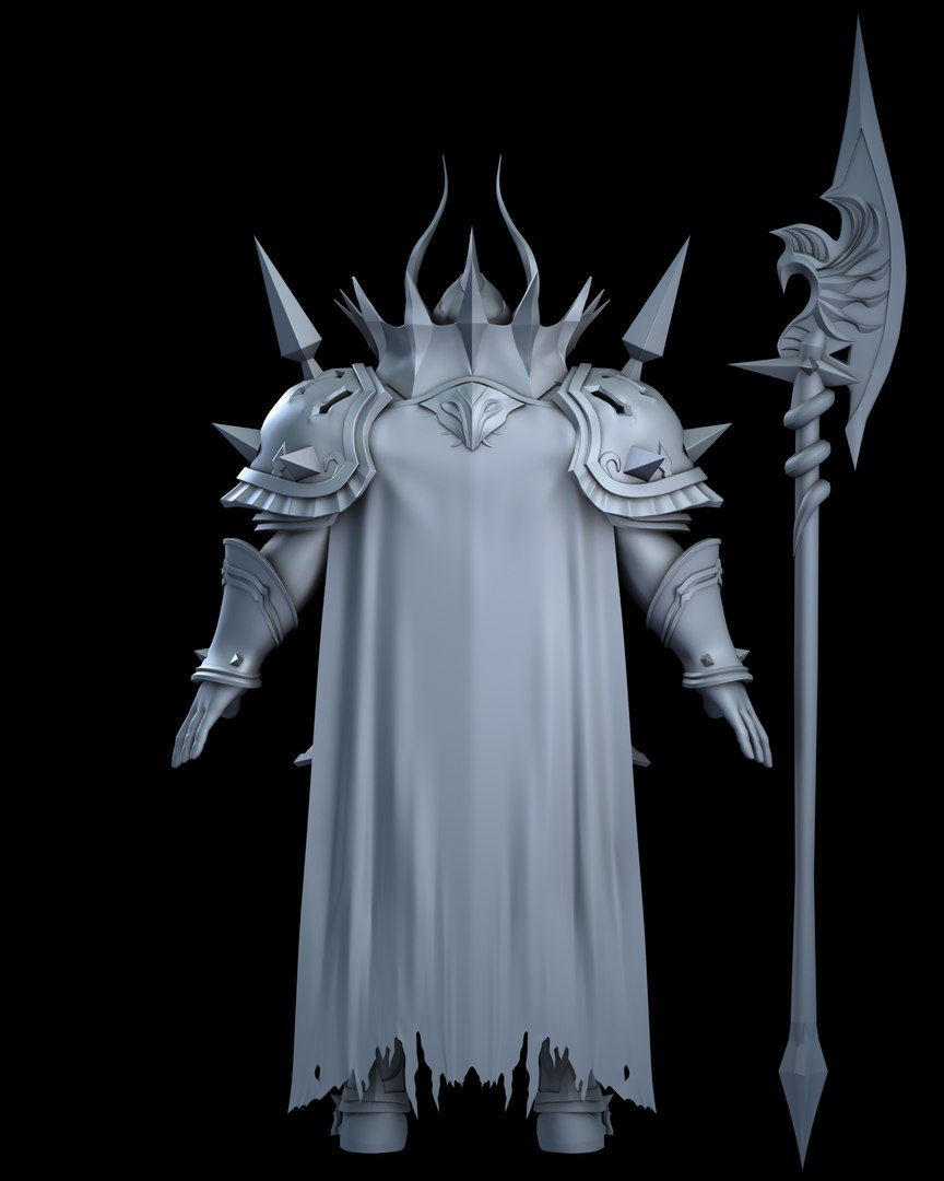 3D Model Knight Boss - TurboSquid 1154261